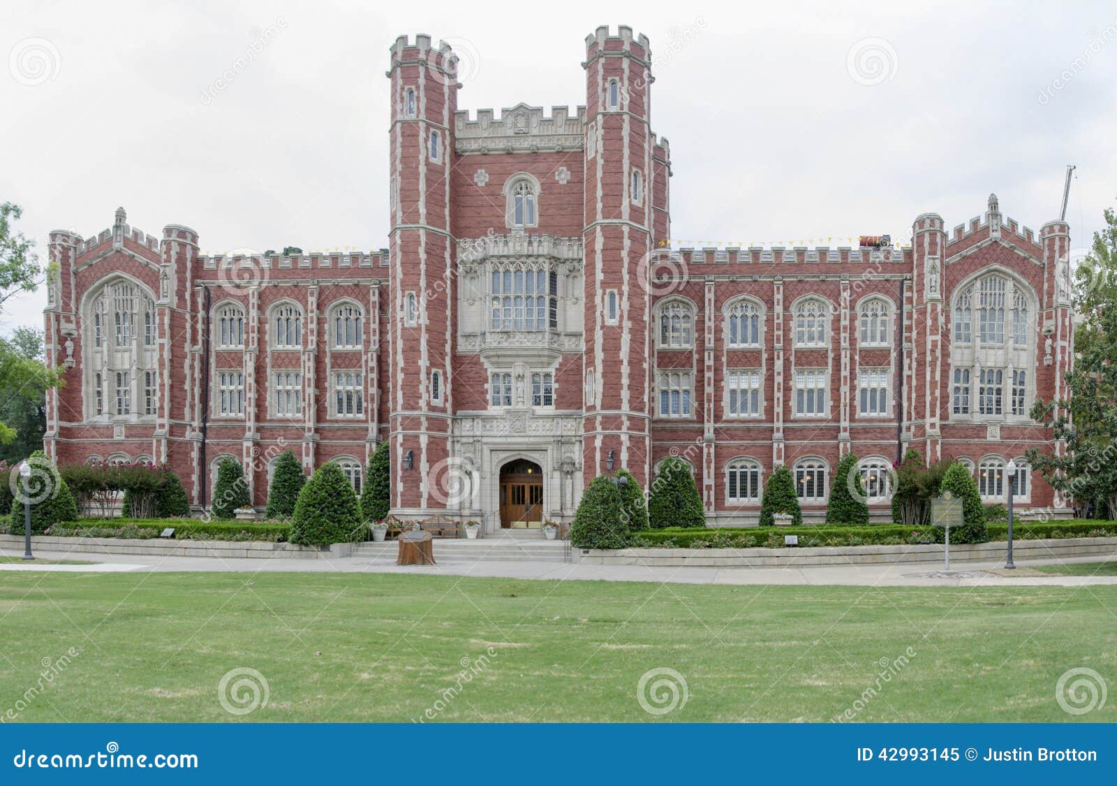 Evans Hall En La Universidad De Oklahoma Imagen editorial - Imagen de ...