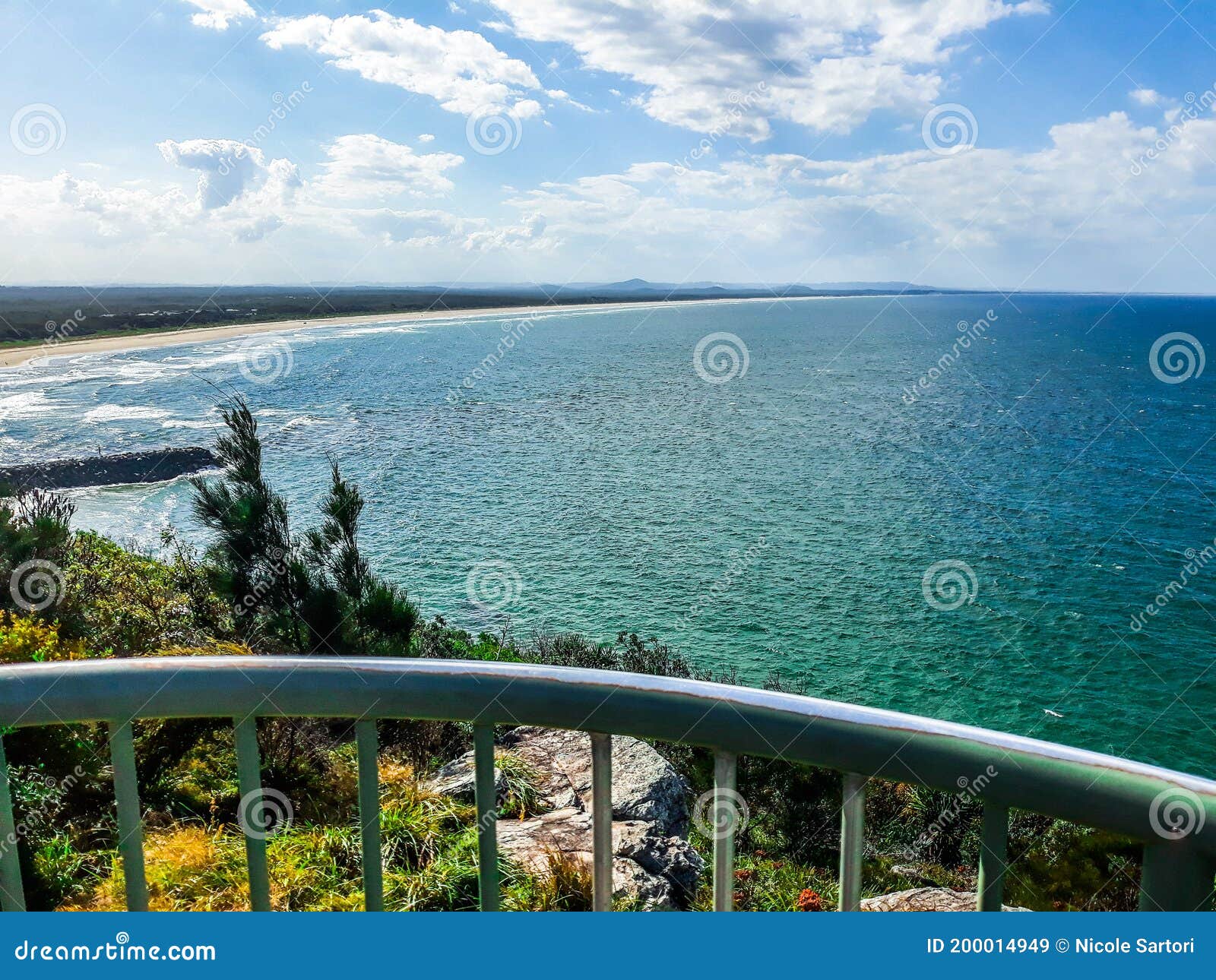 Razorback Lookout Panorama Along Great Ocean Road, Australia Royalty ...