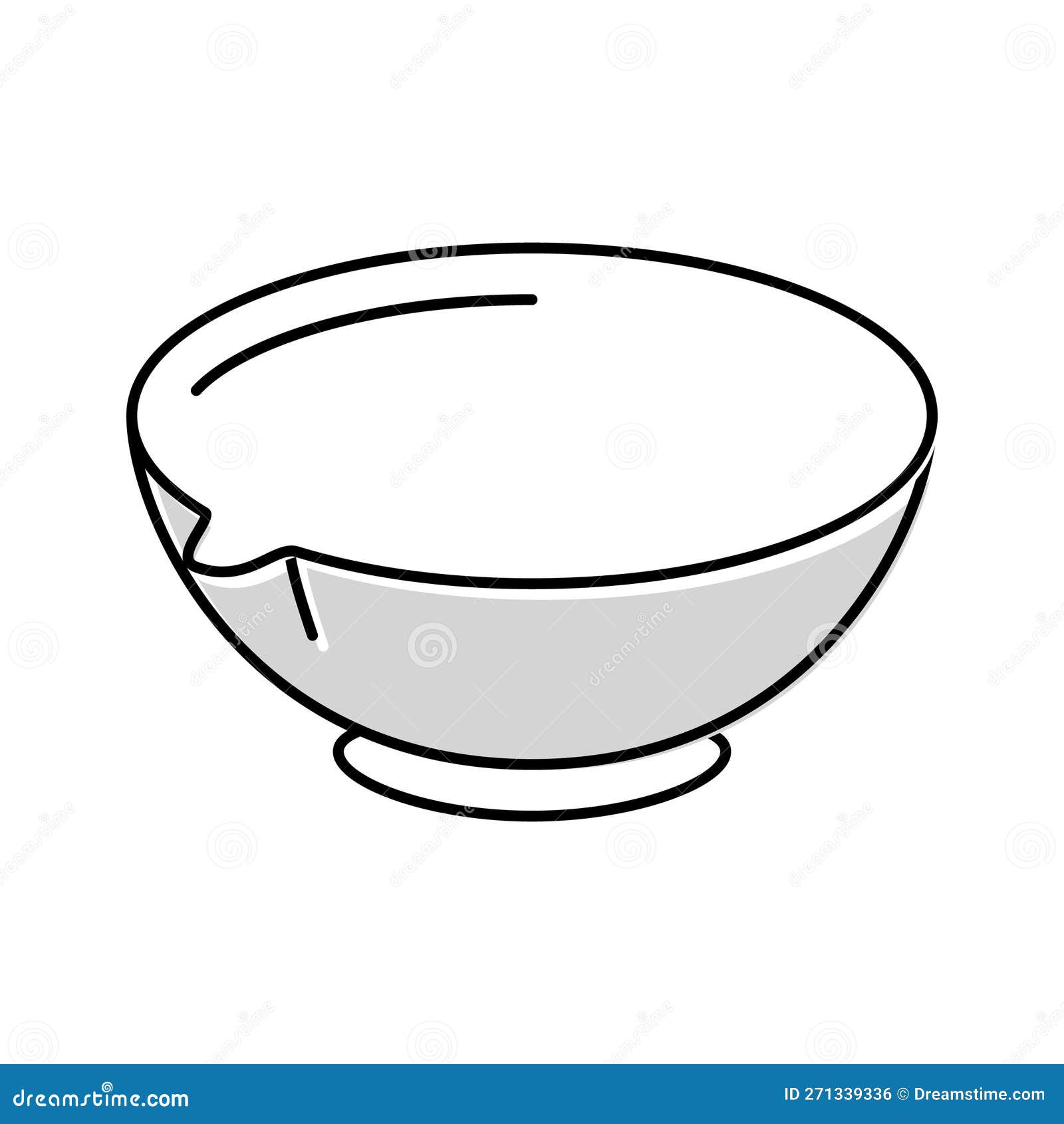 Evaporating Dish Chemical Glassware Lab Color Icon Vector Illustration ... Evaporating Dish Chemical Glassware Lab Color Icon Vector Illustration ...