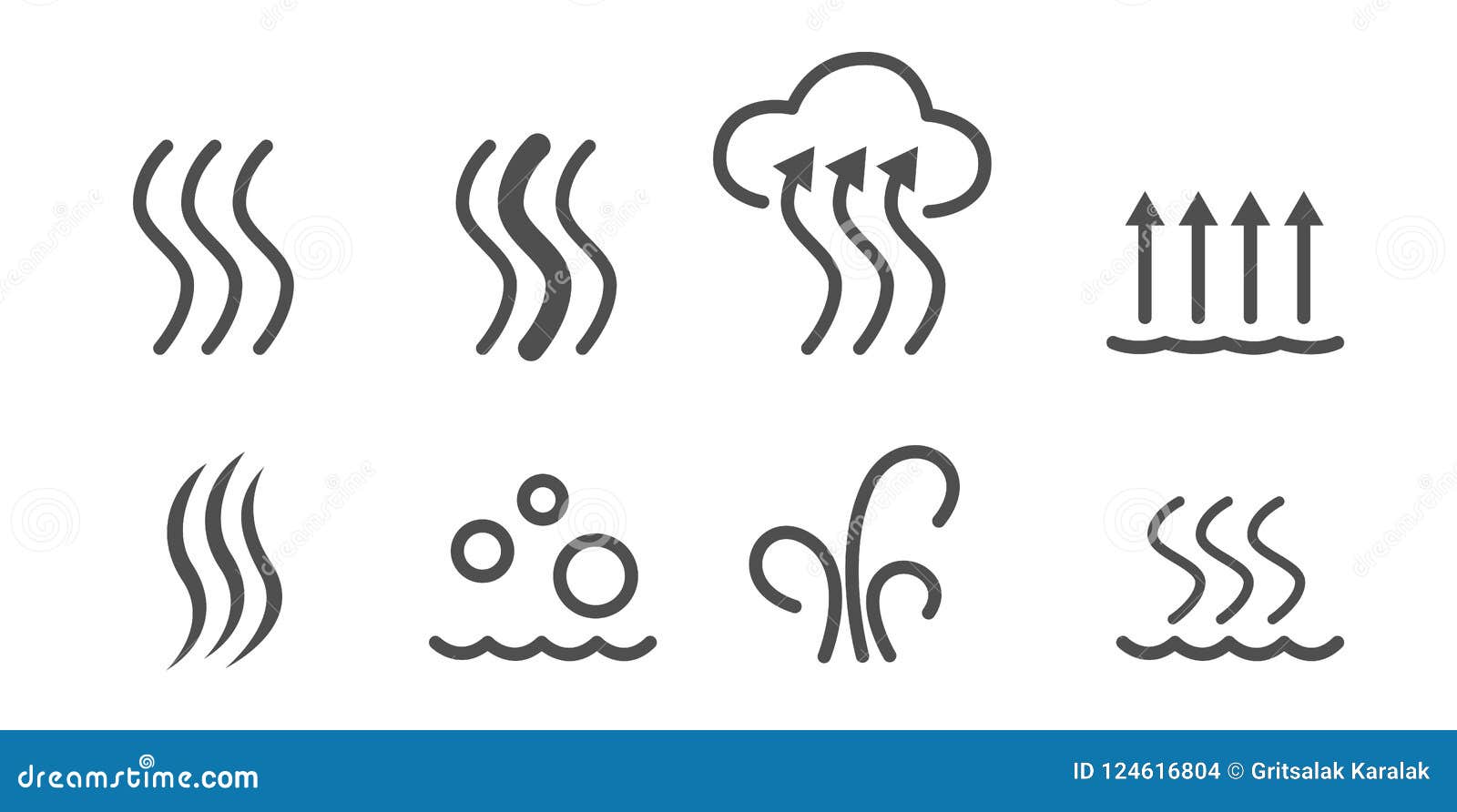 Evaporation Icon In Different Style Cartoon Vector | CartoonDealer.com ... Evaporation Icon In Different Style Cartoon Vector | CartoonDealer.com ...
