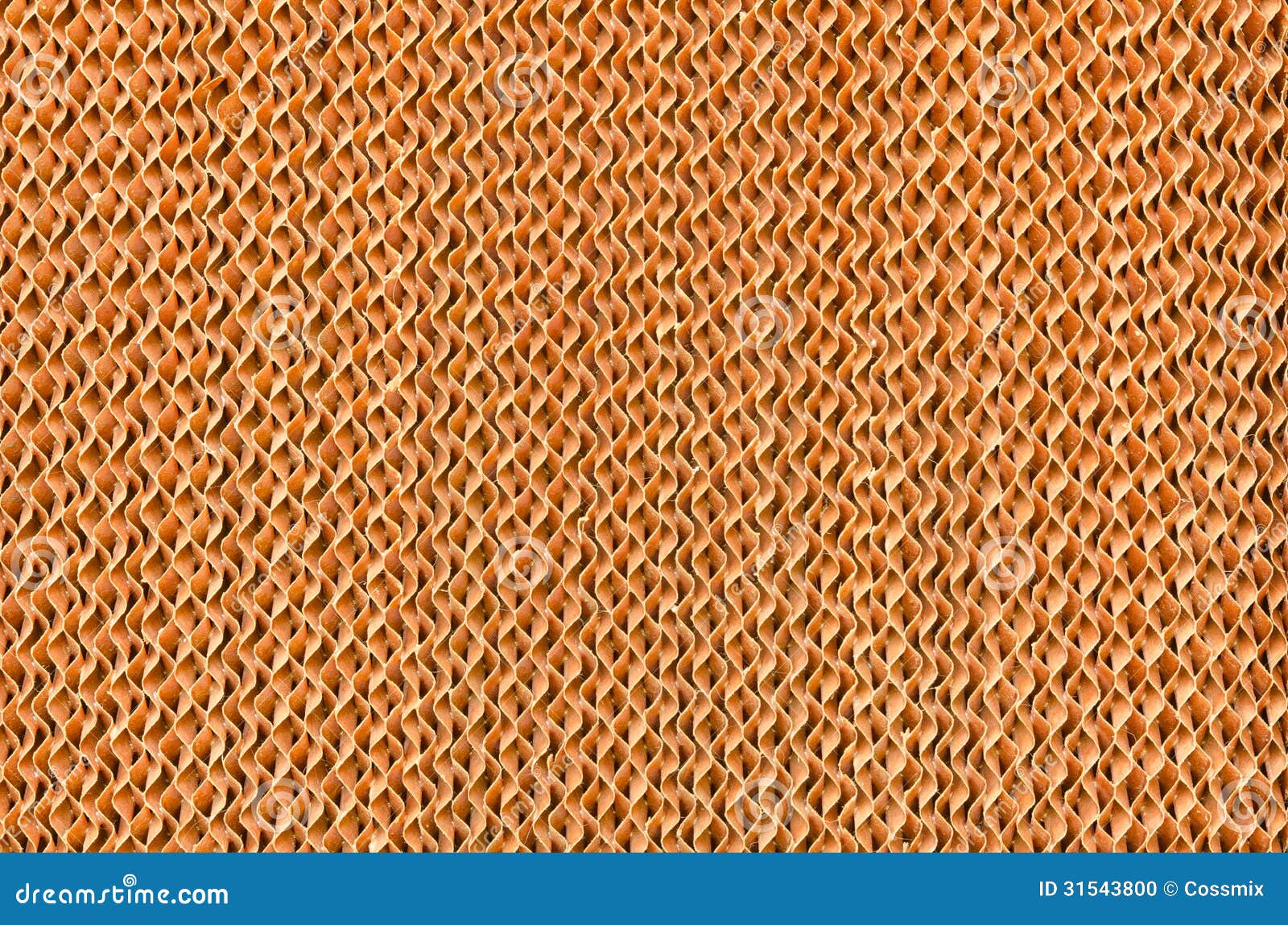 Old Cellulose Pad Or Evaporative Cooling Pad Are Material Of Evaporator ...