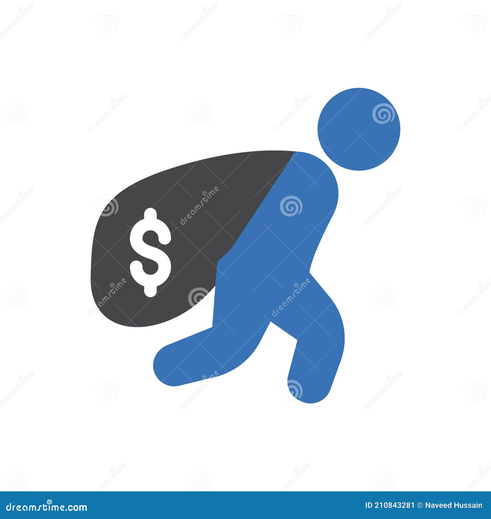 Evasion stock vector. Illustration of symbol, view, corruption - 210843281