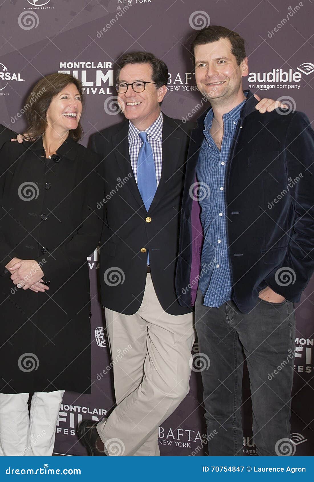 Evelyn Colbert, Stephen Colbert E Luke Parker Bowles Fotografia ...