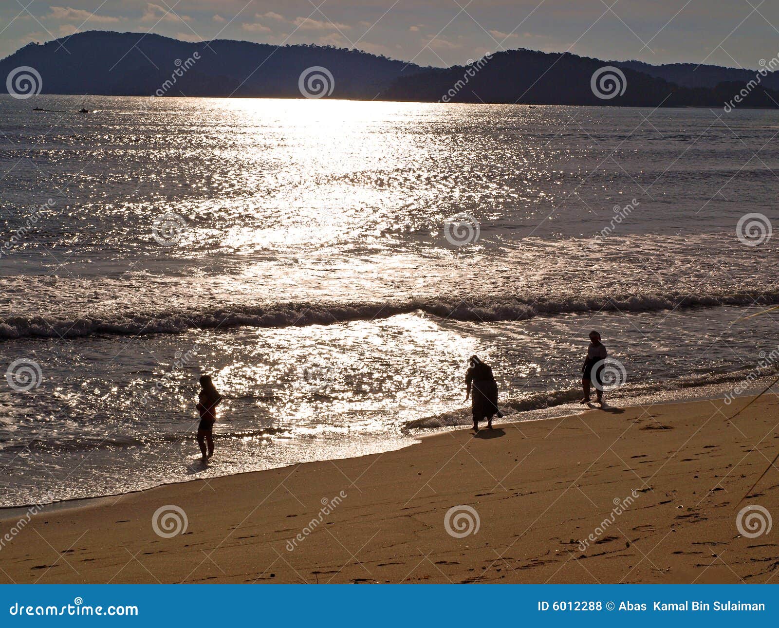Evening Beach Scene Five Picture. Image: 6012288