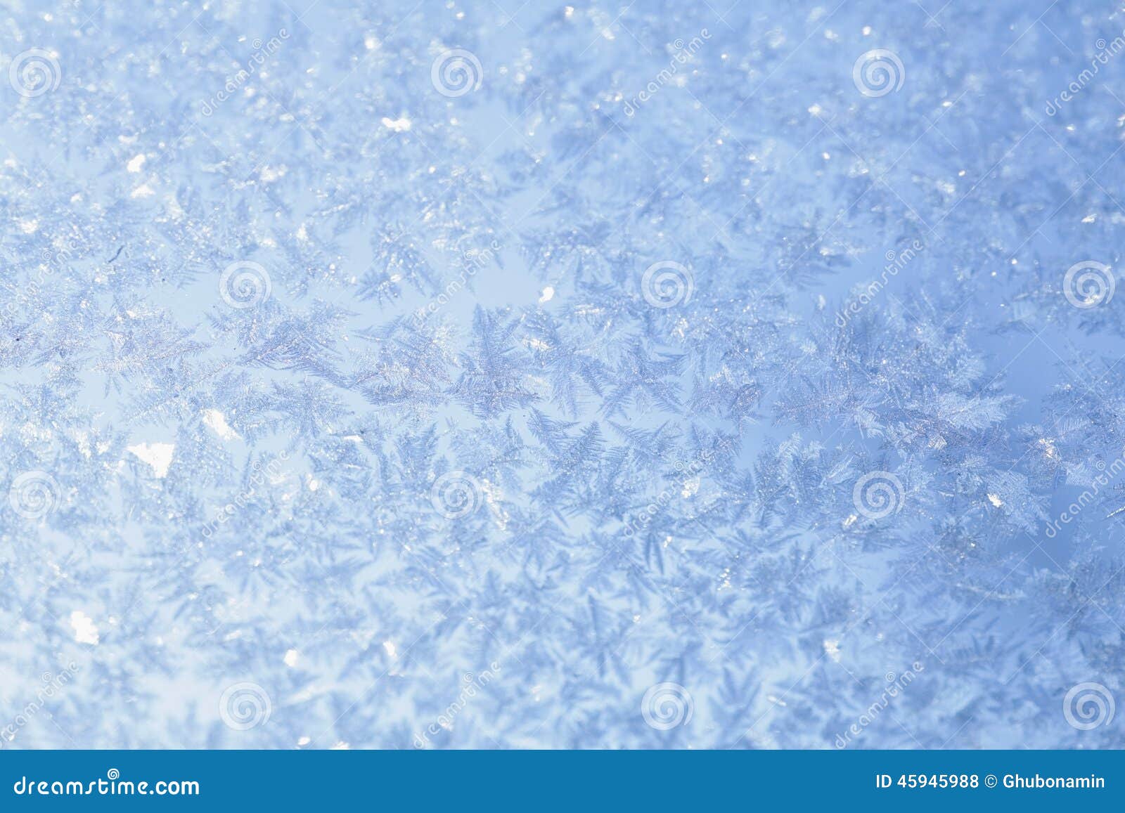Evening Blue Frost Pattern stock photo. Image of abstract - 45945988