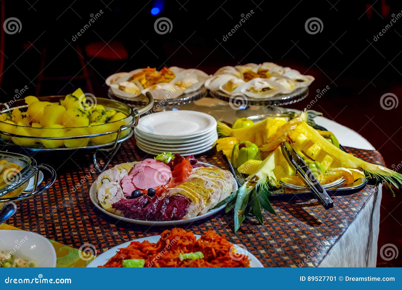Evening Buffet Stock Images - 787 Photos
