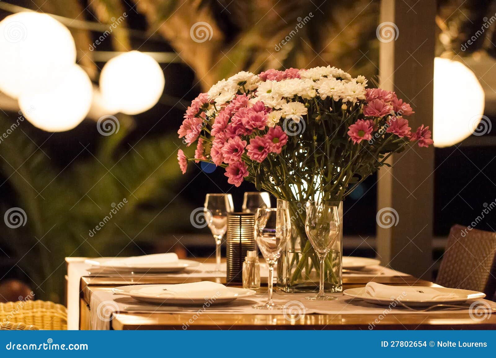 Evening event stock photo. Image of dining, meal, decoration - 27802654