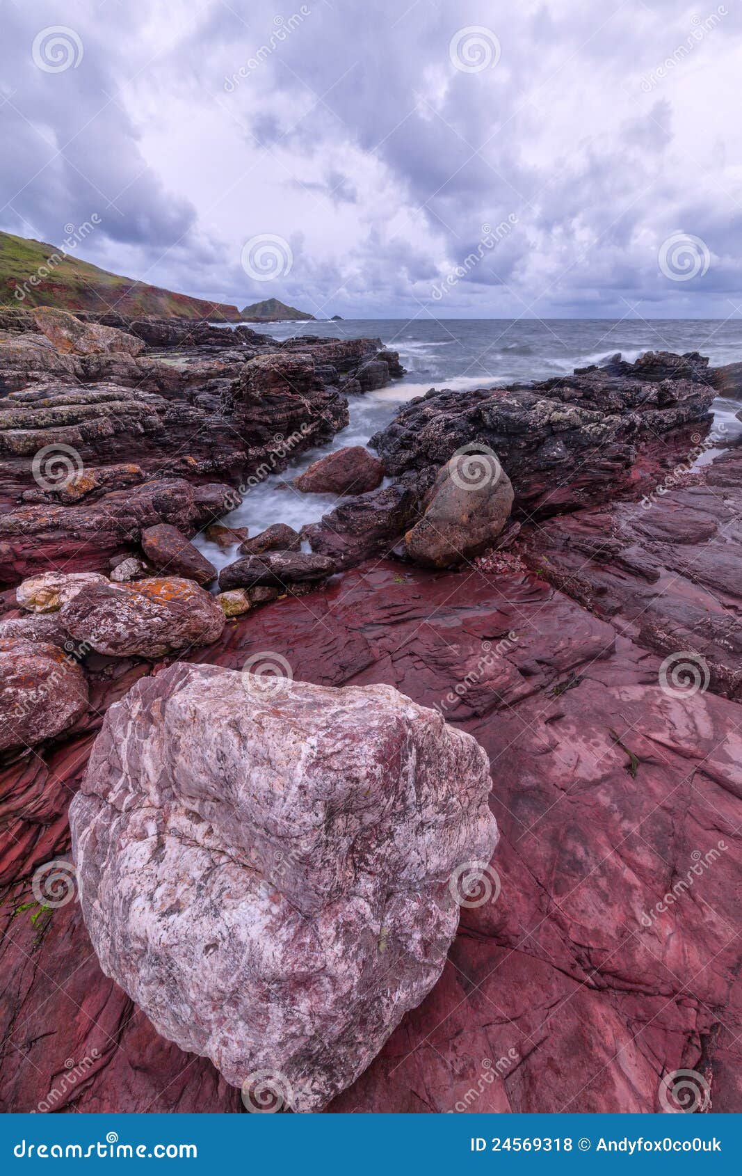 An Evening at Heybrook Bay stock photo. Image of shoreline - 24569318
