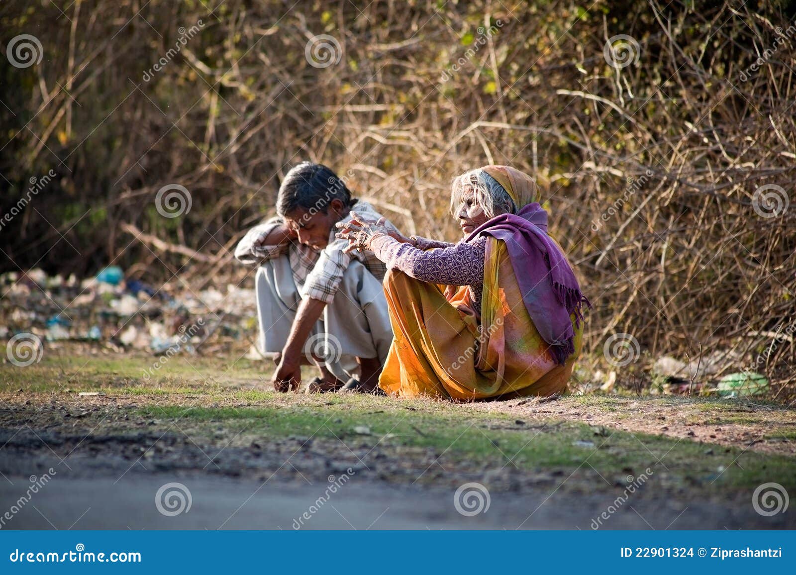 Very Old And Sad Indian Villager Woman Editorial Photo | CartoonDealer ...