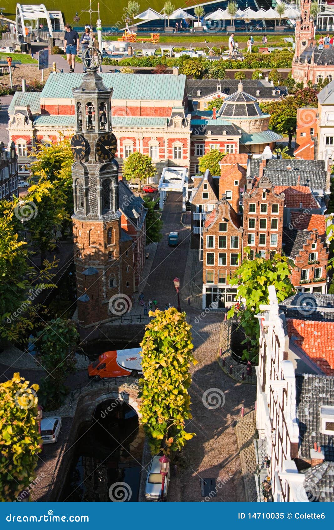 Evening Light in Madurodam 2007 Editorial Image - Image of evening ...