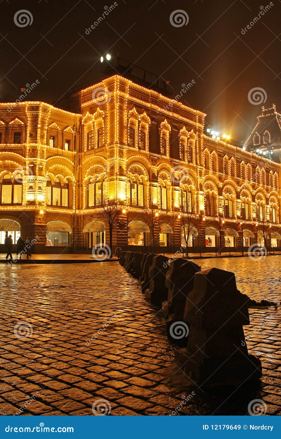 Evening Lights of Red Square Stock Image - Image of light, stores: 12179649