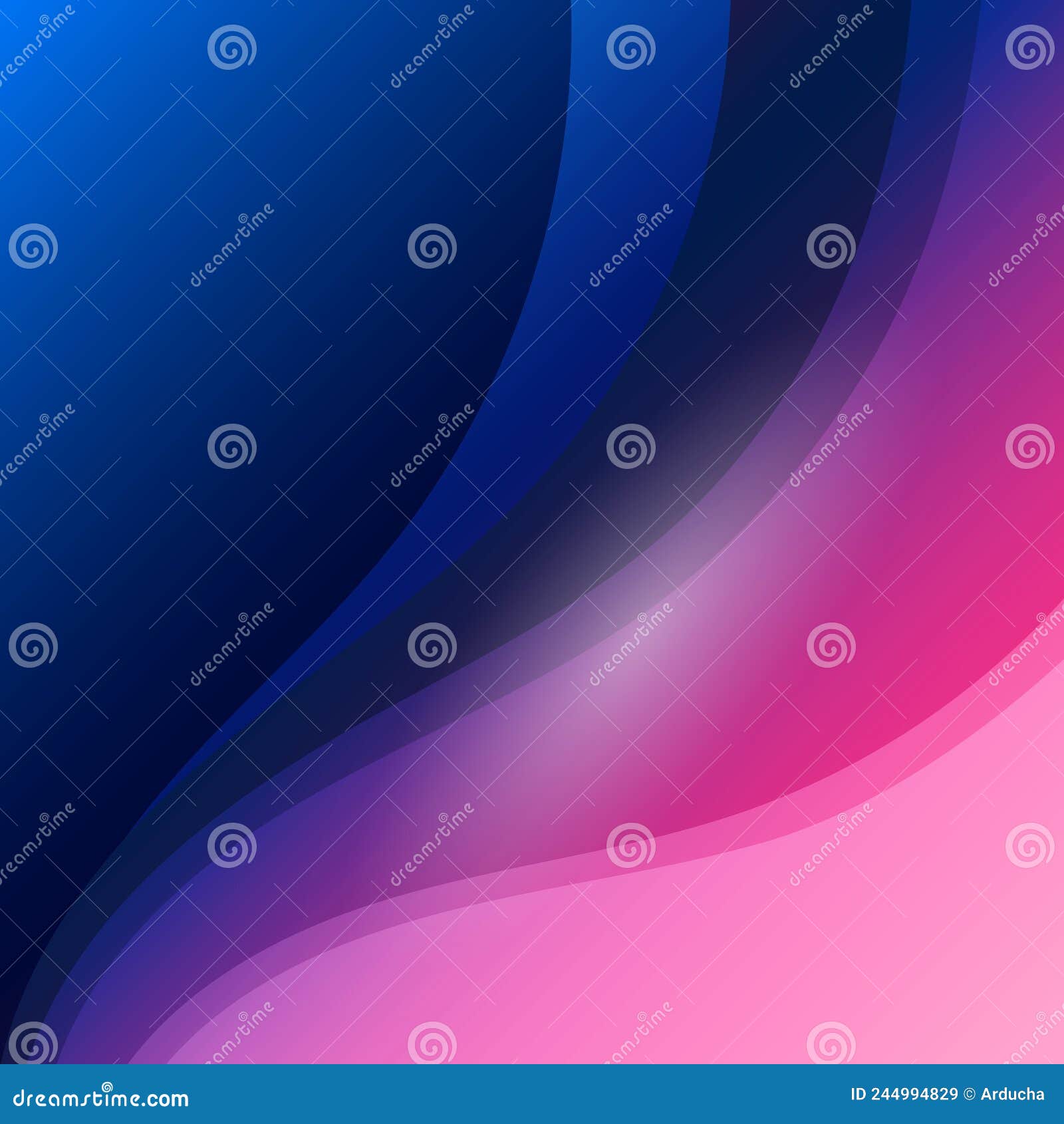 Evening ocean fluid wave stock vector. Illustration of evening - 244994829