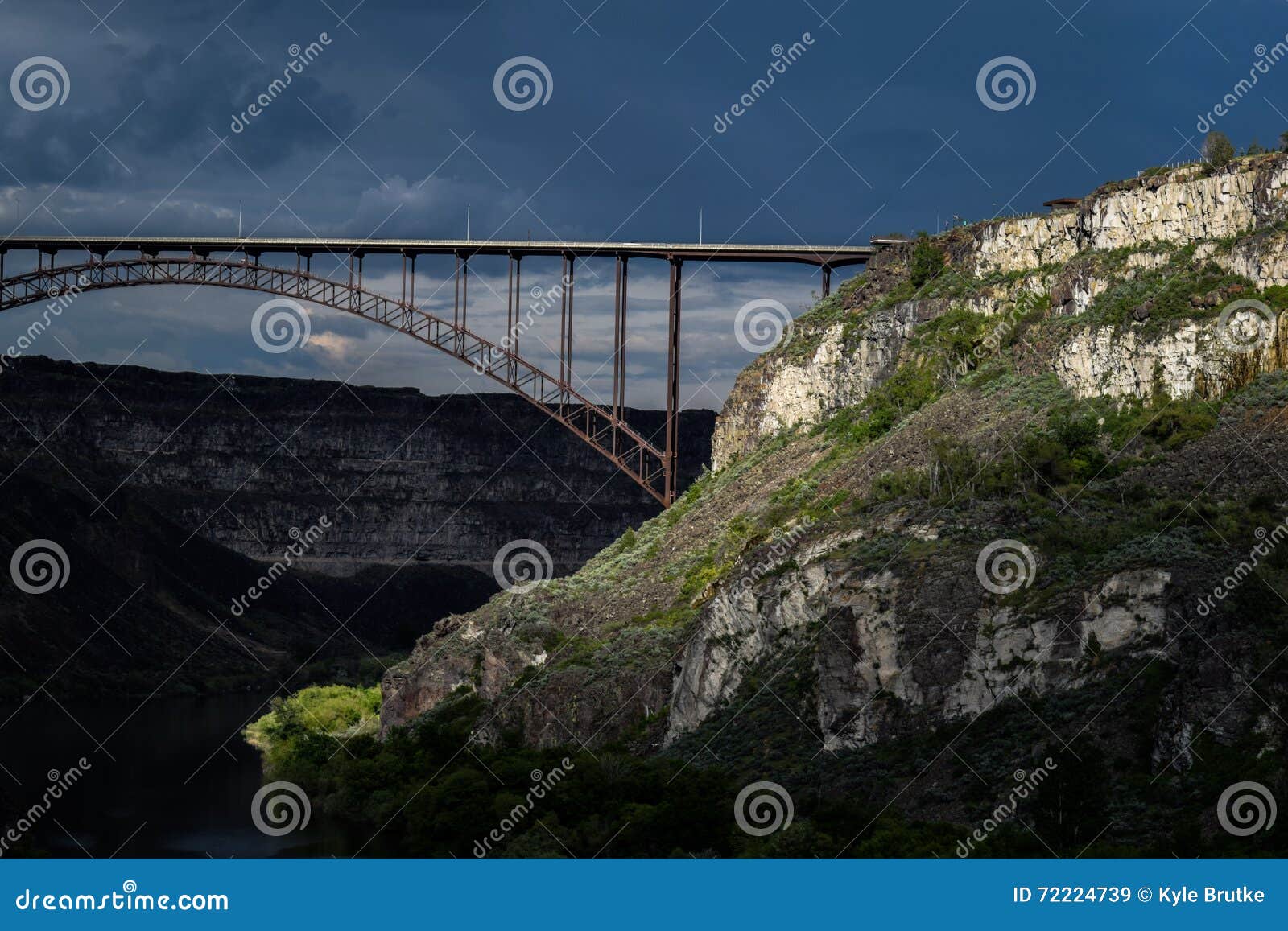Perrine Bridge Royalty-Free Stock Image | CartoonDealer.com #15170224