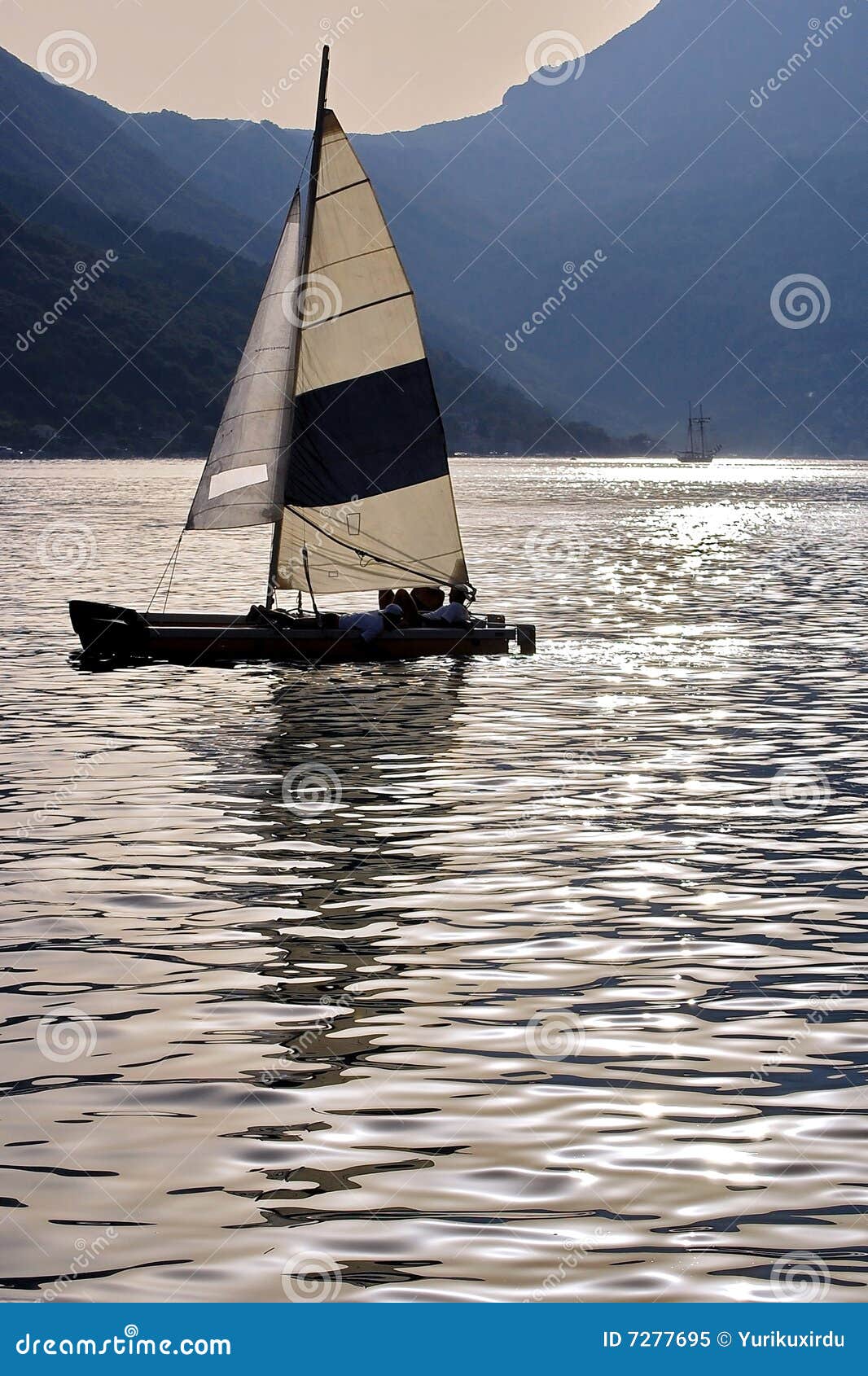 Evening sail stock image. Image of journey, sailor, competition - 7277695