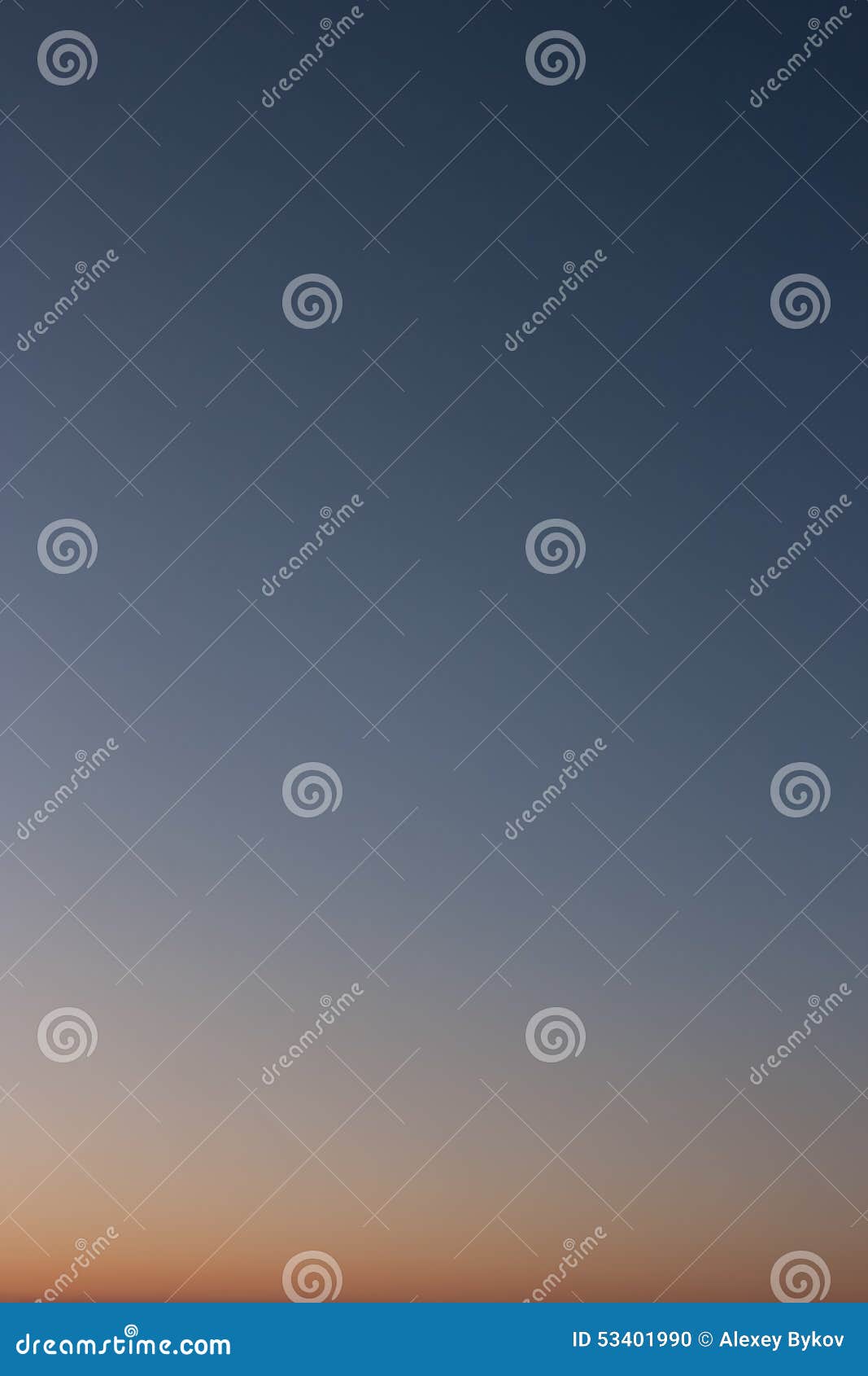 Evening Sky without Clouds. Stock Photo - Image of bright, night: 53401990