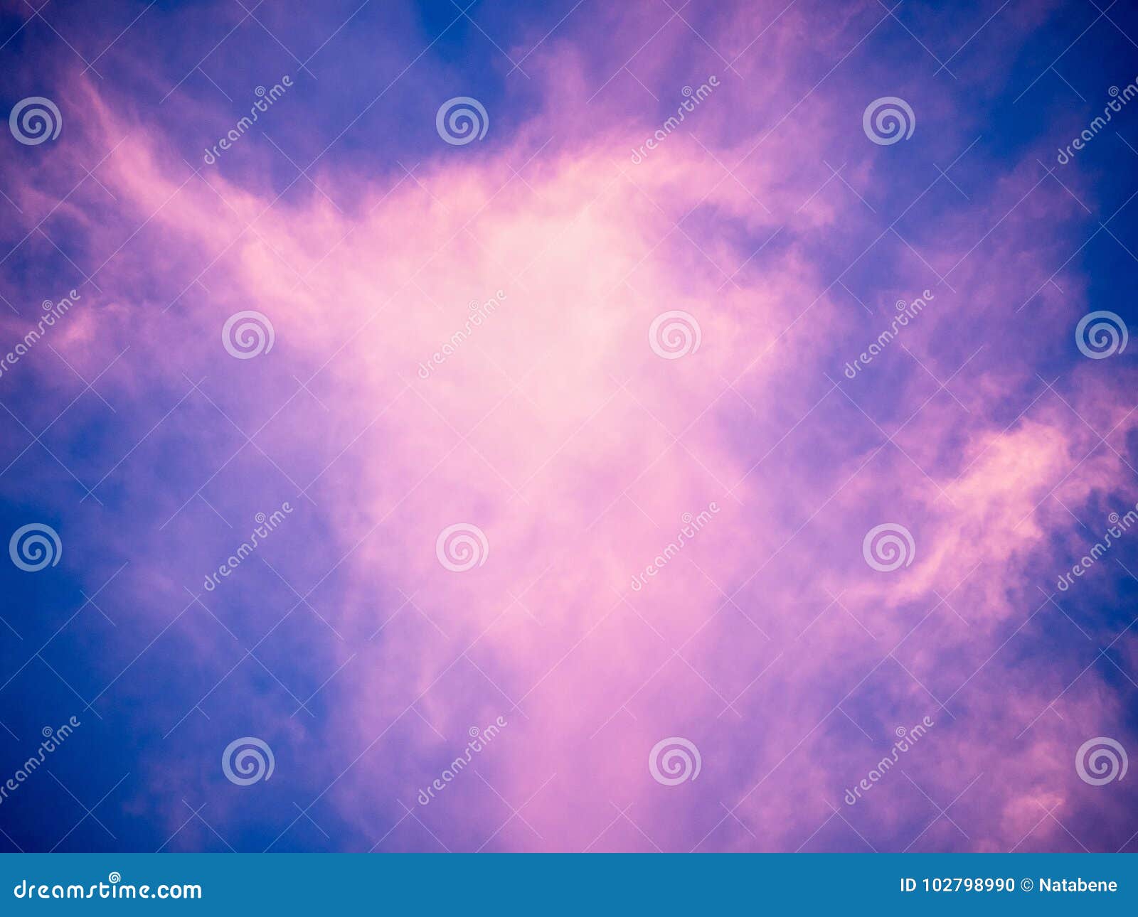 Evening Sky with Pink Clouds Stock Photo - Image of nature, pastel ...