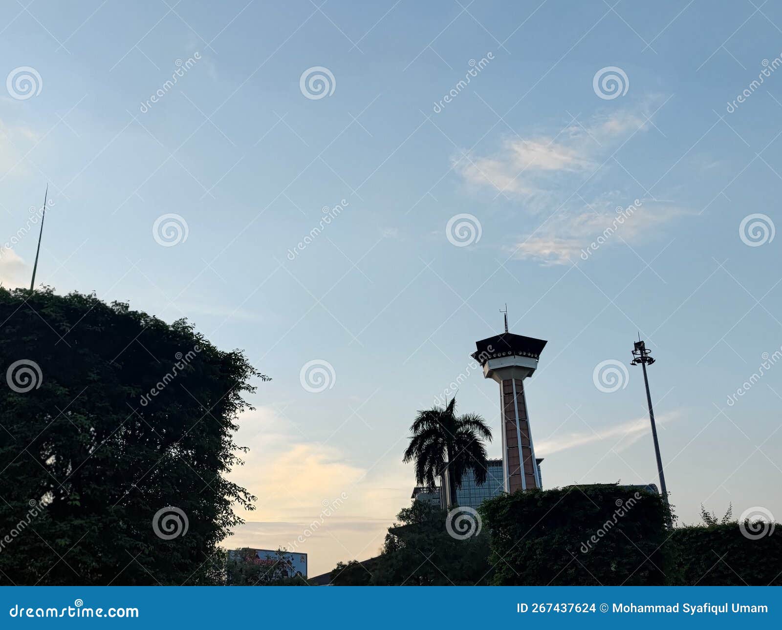 Evening Sky View Semarang City Stock Photo - Image of view, city: 267437624