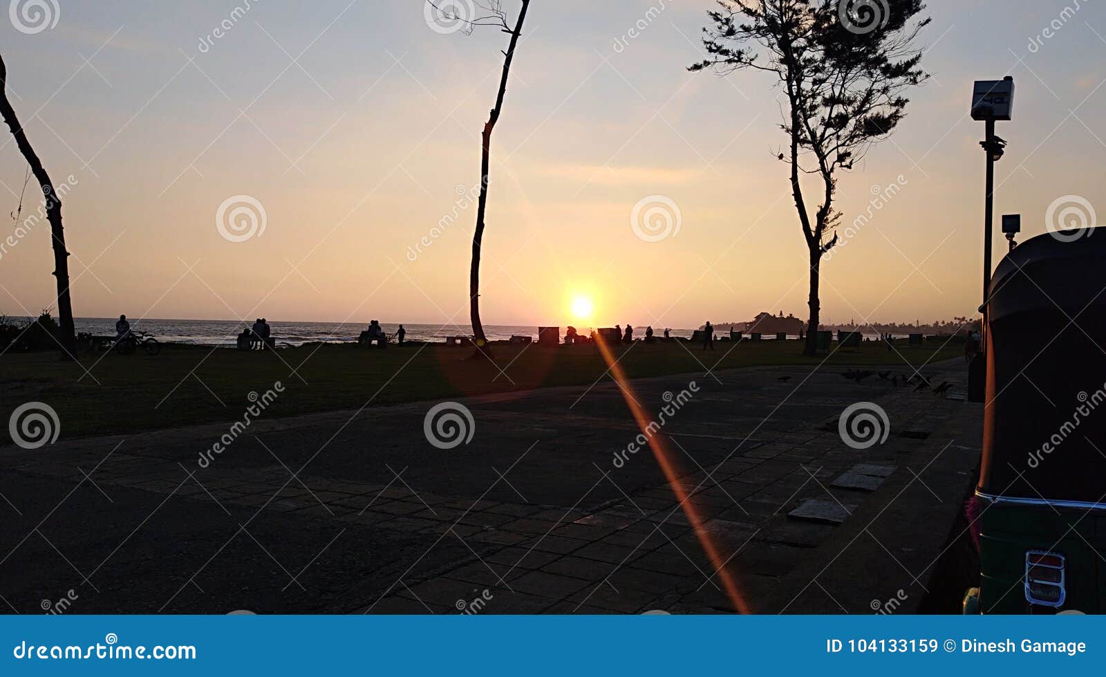 Evening sun rays stock image. Image of rays, south, beach - 104133159