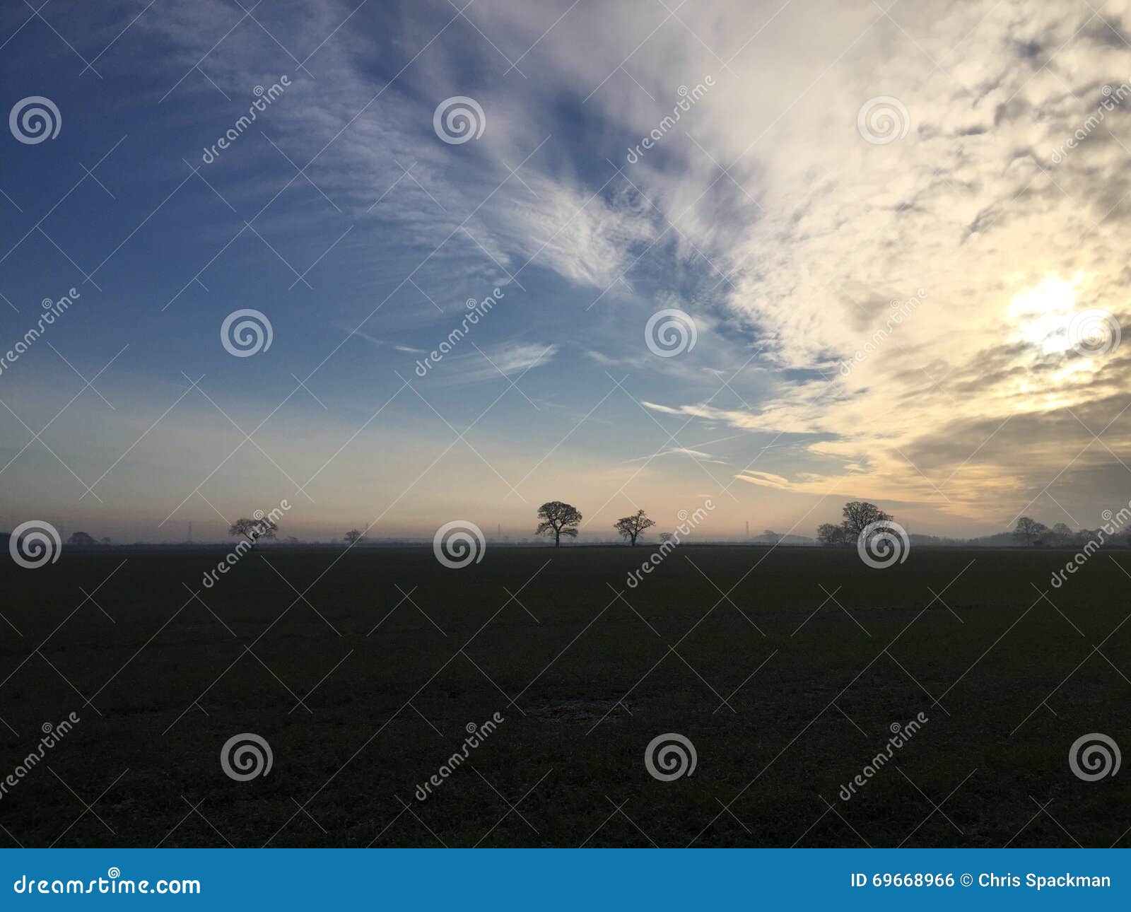 Evening sunshine stock photo. Image of clear, sunshine - 69668966