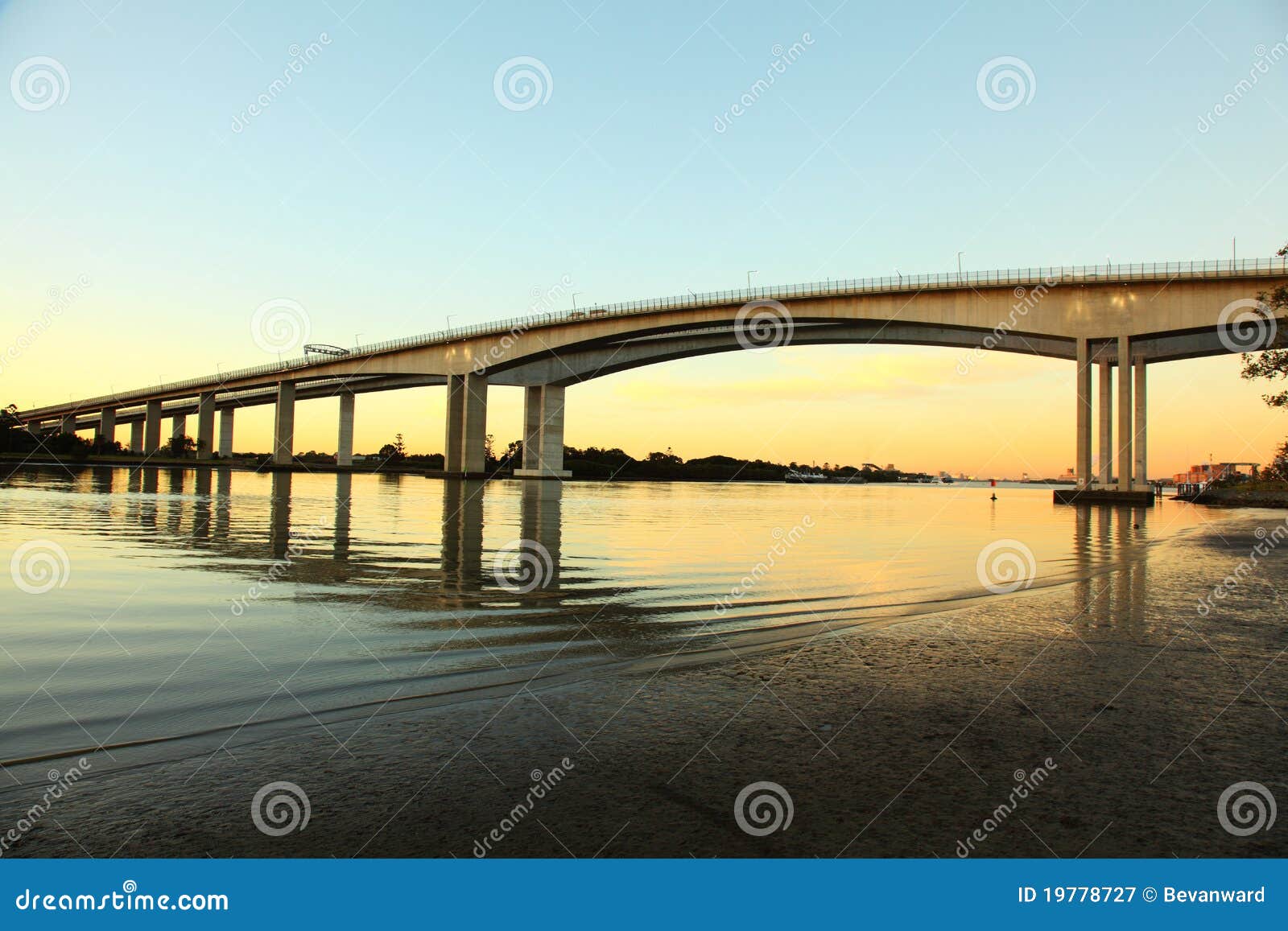 Gateway Bridge Motorway Royalty-Free Stock Photography | CartoonDealer ...