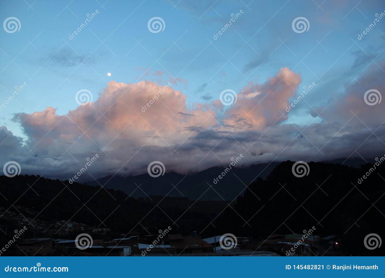 Merida in Venezuela stock image. Image of mountain, clouds - 145482821