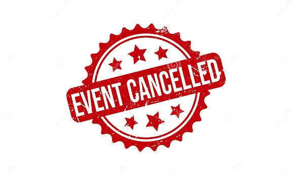 Event Cancelled Rubber Stamp Seal Vector Stock Vector - Illustration of ...