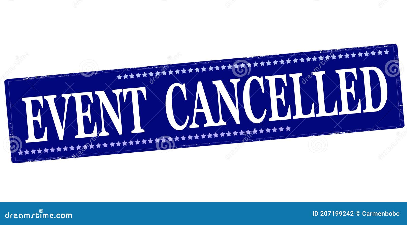 Stamp with Text Event Cancelled Stock Vector - Illustration of symbol ...