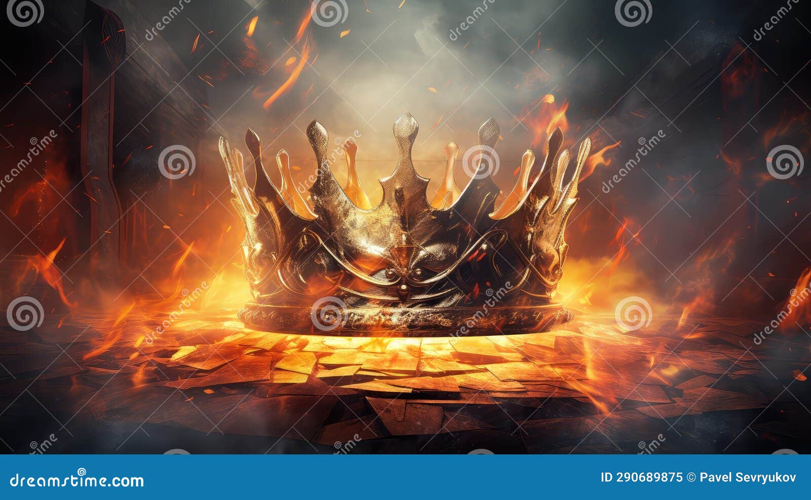 Event Champion Clash Abstract Stock Illustration - Illustration of ...