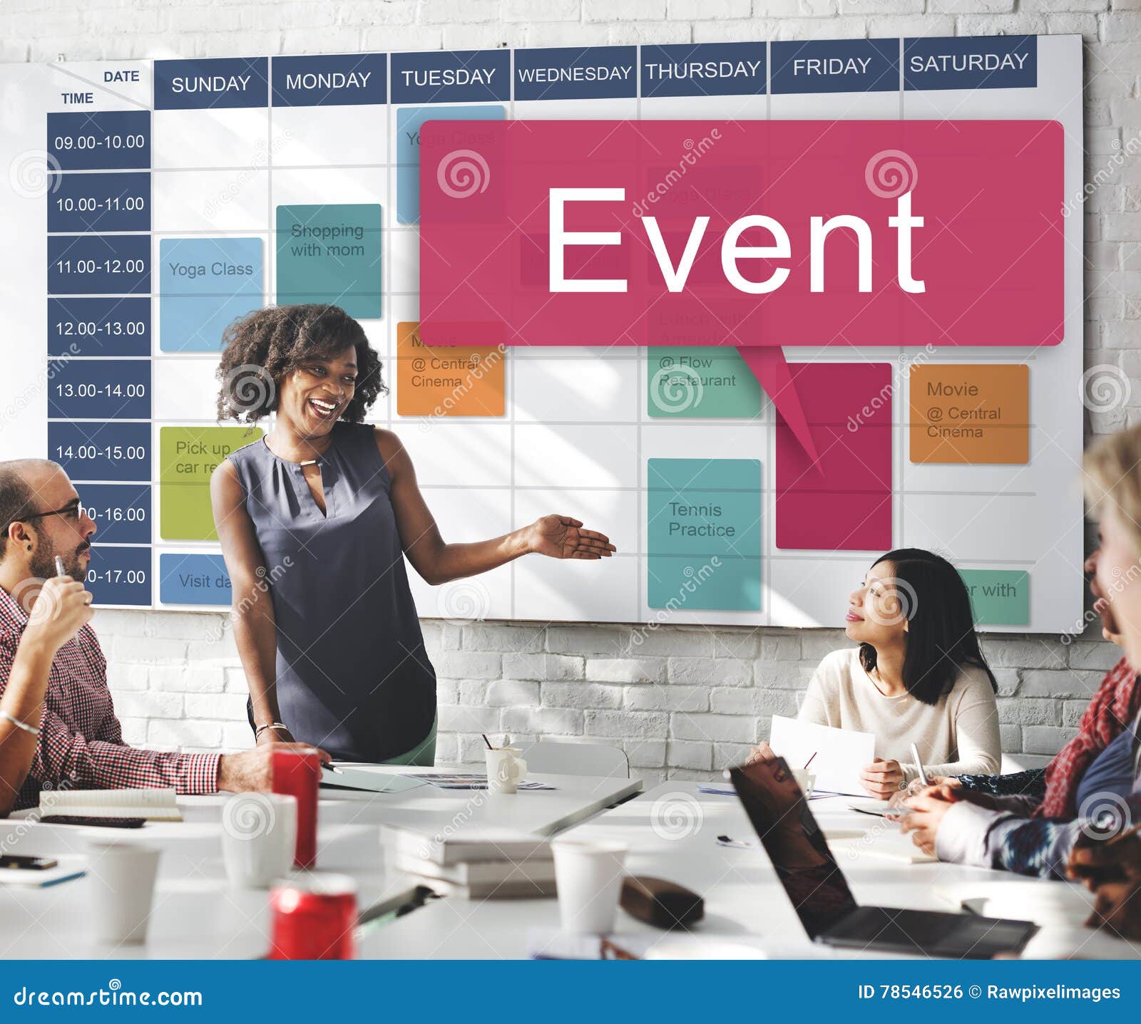 Event Happening Incident Occasion Schedule Concept Stock Photo - Image ...