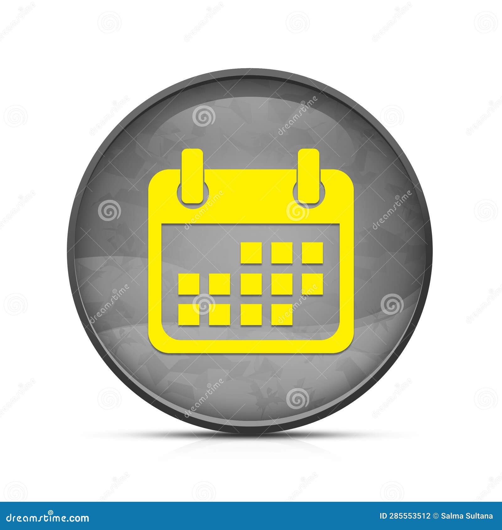 Event Icon on Classy Splash Black Round Button Illustration Stock ...