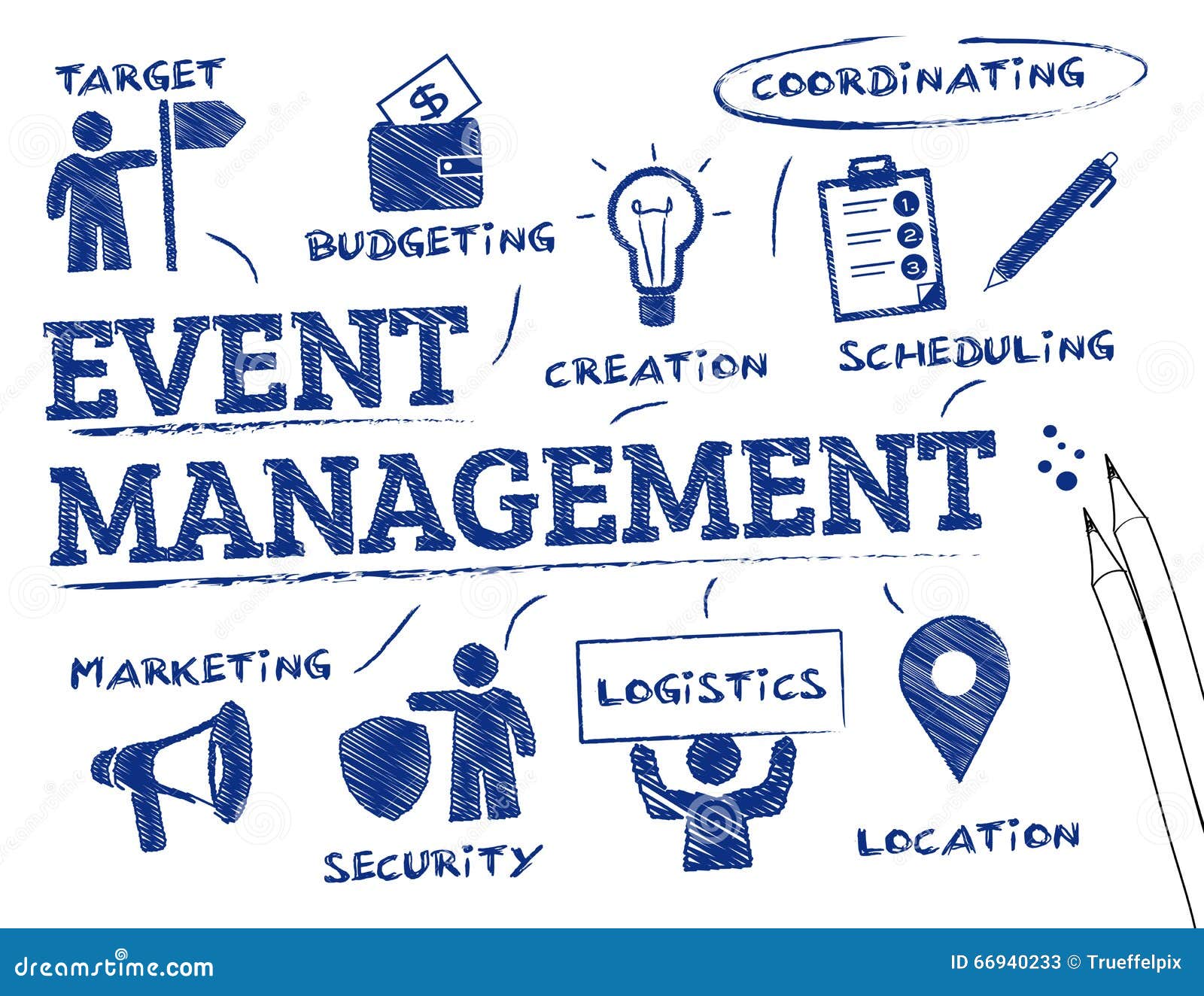 Event management concept stock illustration. Illustration of marketing ... Event management concept stock illustration. Illustration of marketing ...