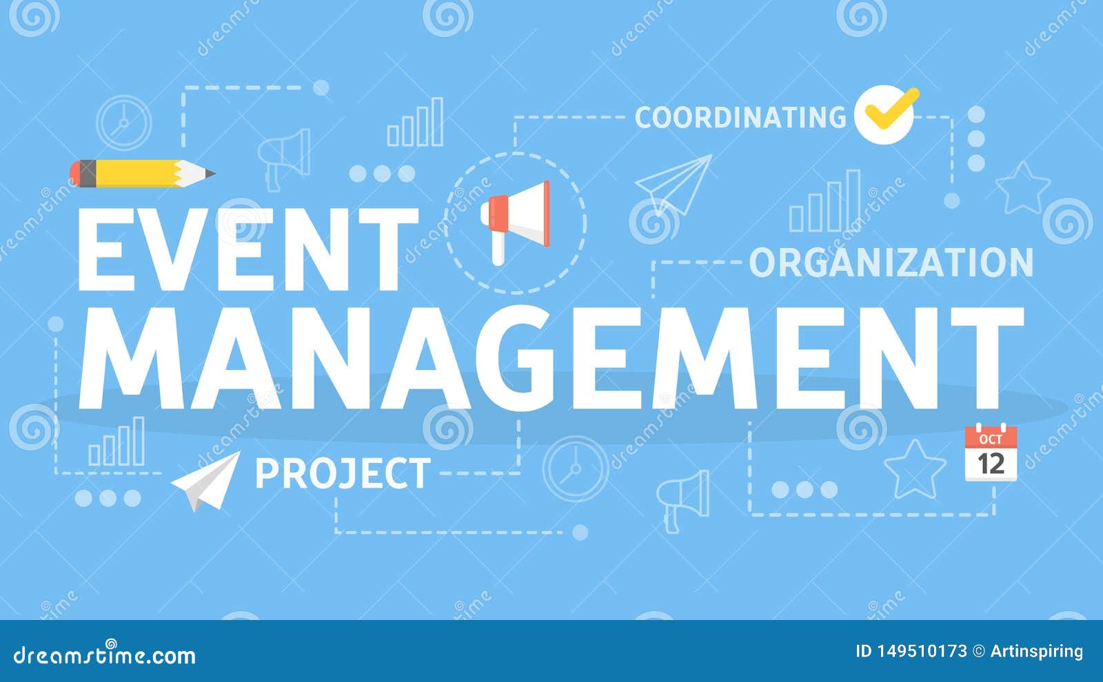 Event Management Vector Concept Metaphor. | CartoonDealer.com #191127903 Event Management Vector Concept Metaphor. | CartoonDealer.com #191127903