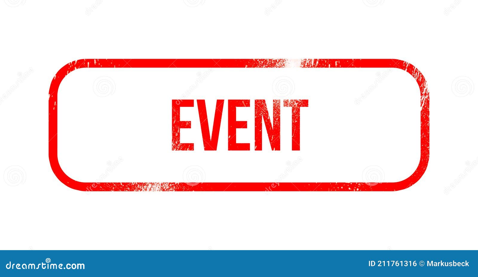 Event - Red Grunge Rubber, Stamp Stock Illustration - Illustration of ...