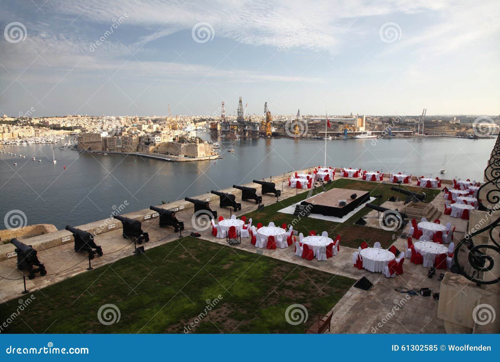 Event at the Saluting Battery Editorial Image - Image of malta, special ...