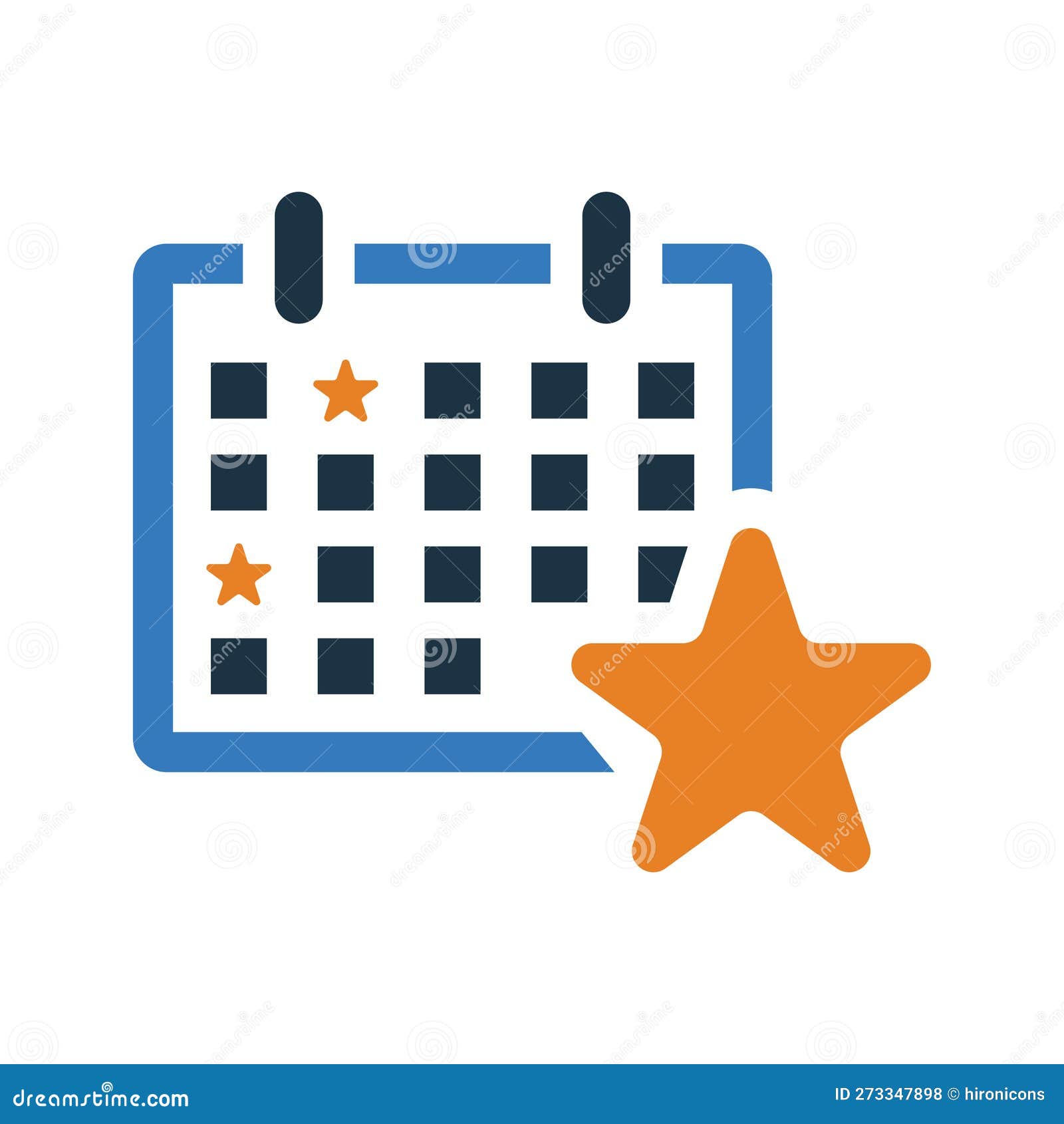 Event Schedule icon stock illustration. Illustration of page - 273347898