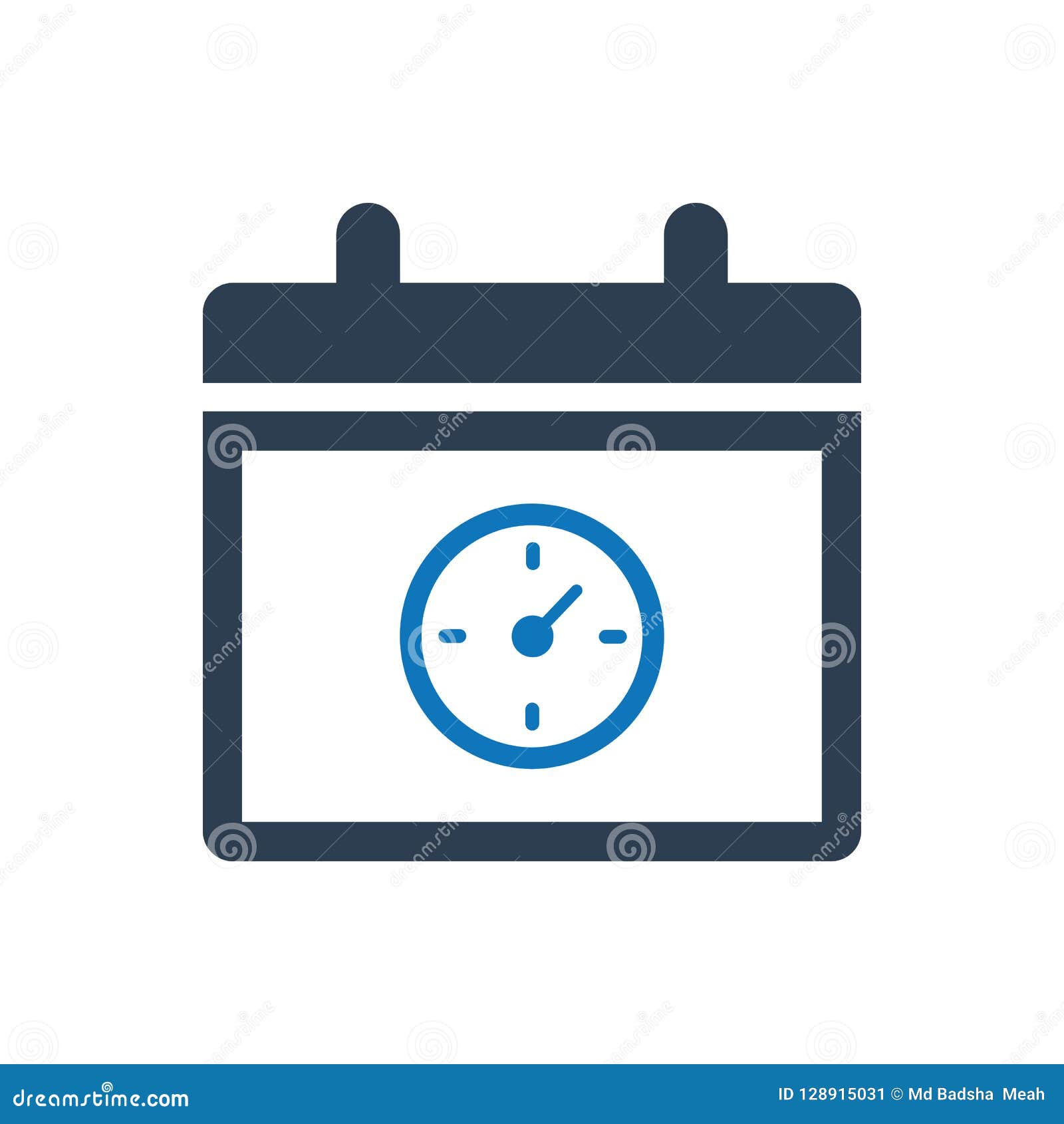 Event schedule icon stock vector. Illustration of icon - 128915031