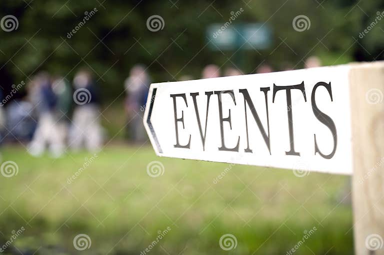Event sign stock photo. Image of instruction, event, post - 28186872