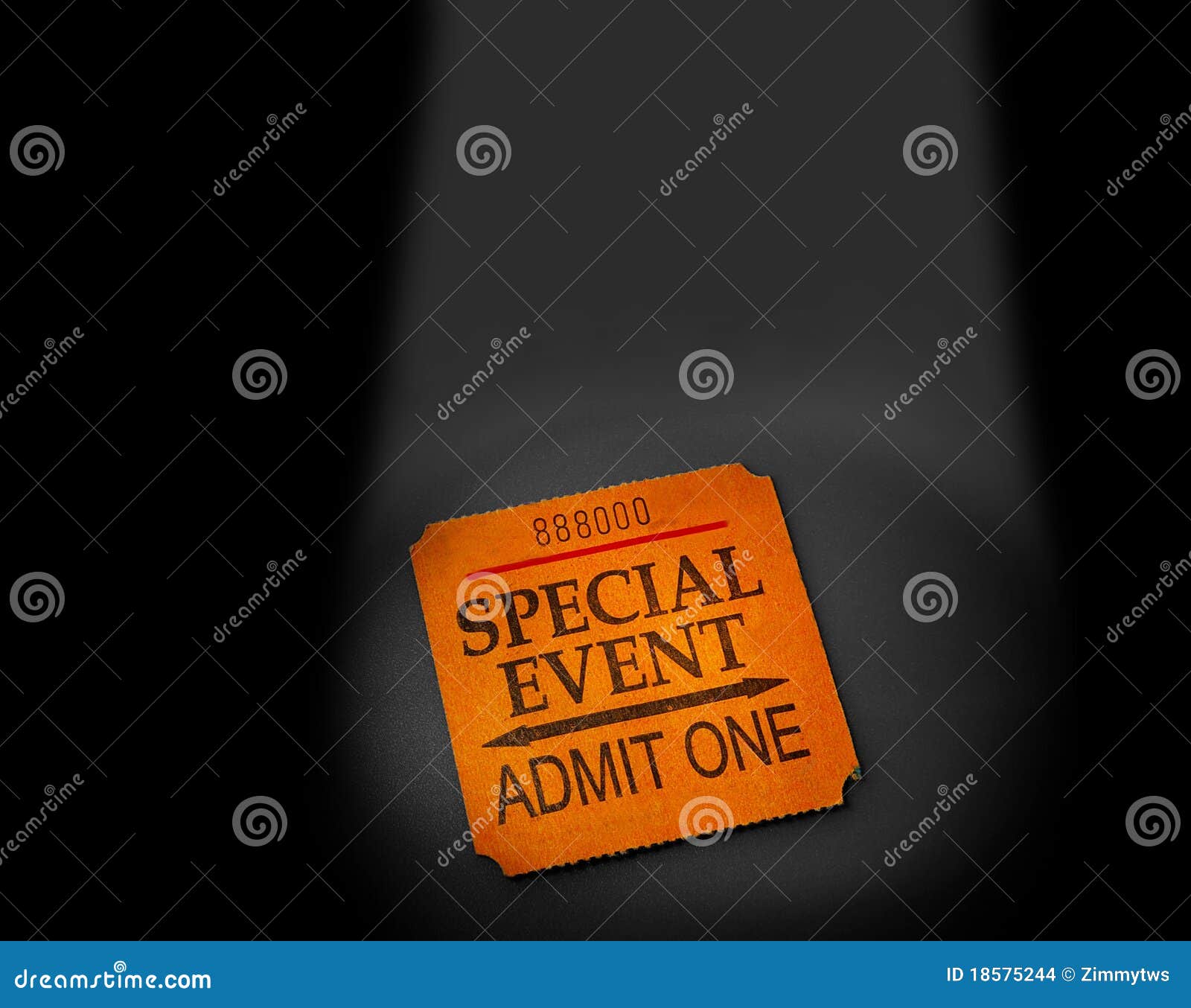 Event stub stock photo. Image of ticket, concert, theater - 18575244