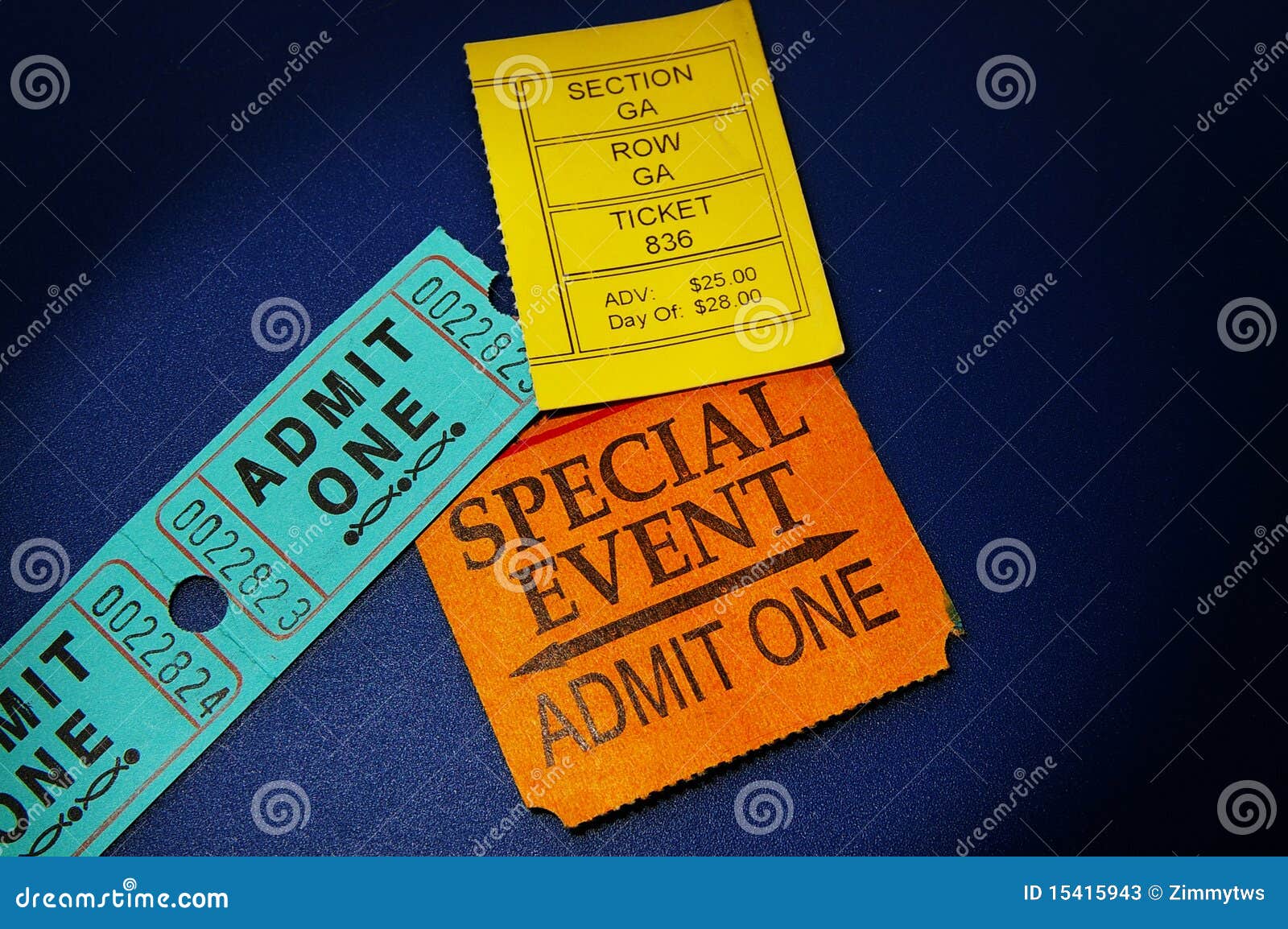Event tickets stock image. Image of stub, event, show - 15415943