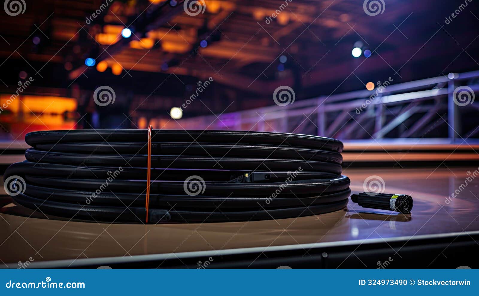 Events cable protector stock illustration. Illustration of background ...