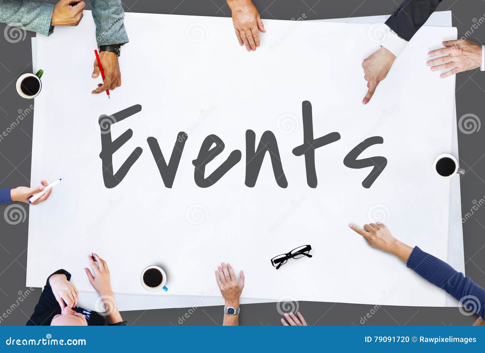 Events Make it Happen Concept Stock Photo - Image of businesswomen ...