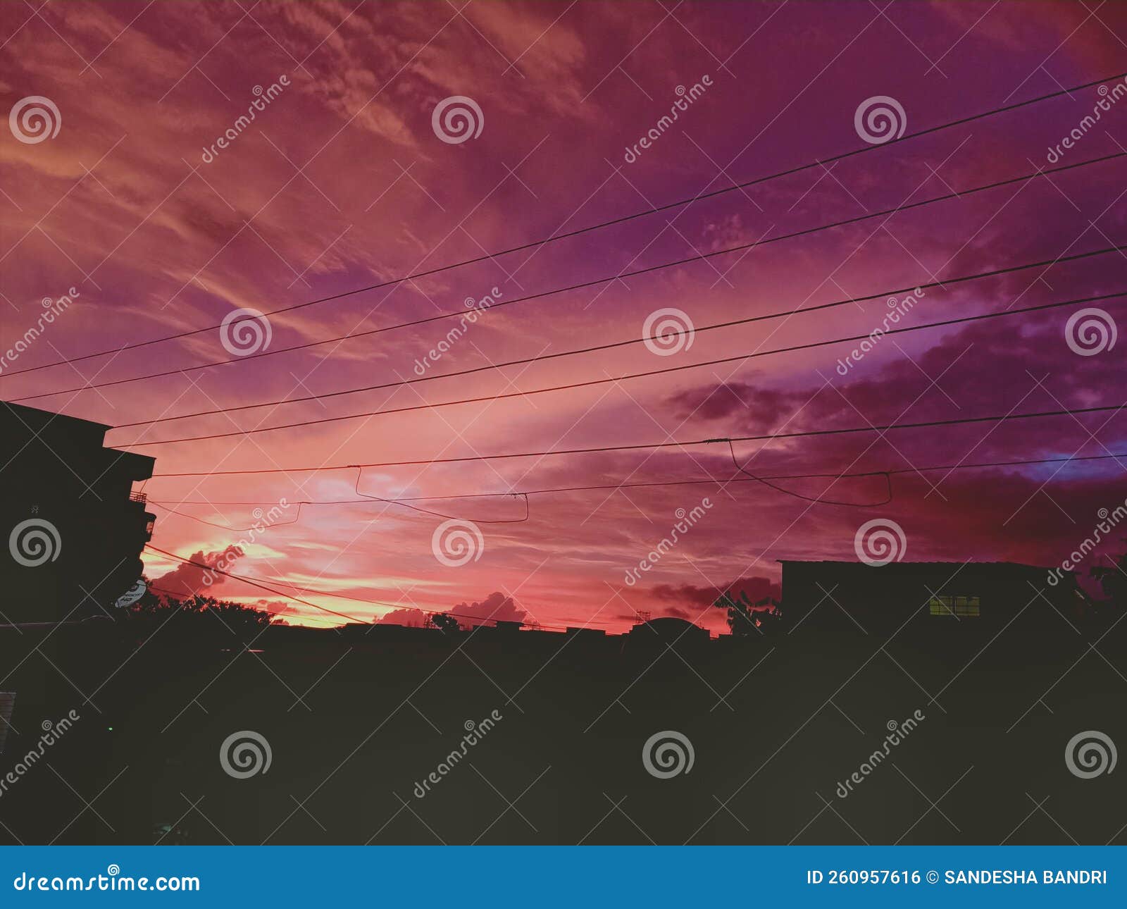Ever-changing Colors and Puffy Clouds, Stock Photo - Image of changing ...