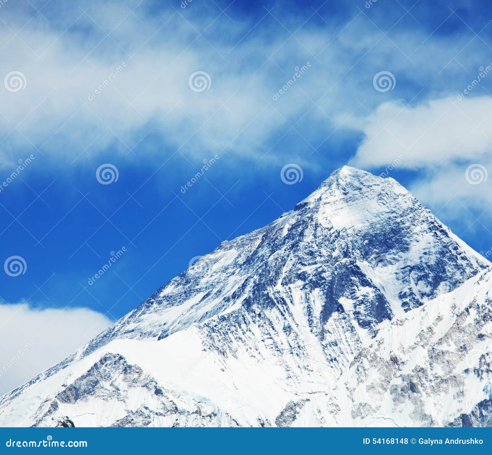 Everest stock photo. Image of altitude, trekking, himalaya - 54168148