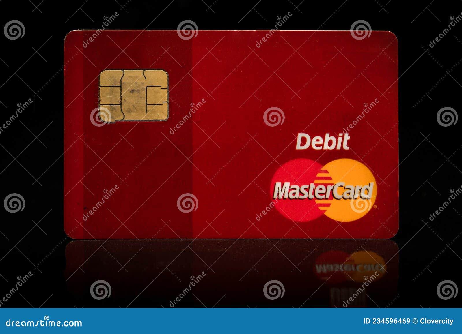 Mastercard Debit Card editorial stock image. Image of delivery - 234596469