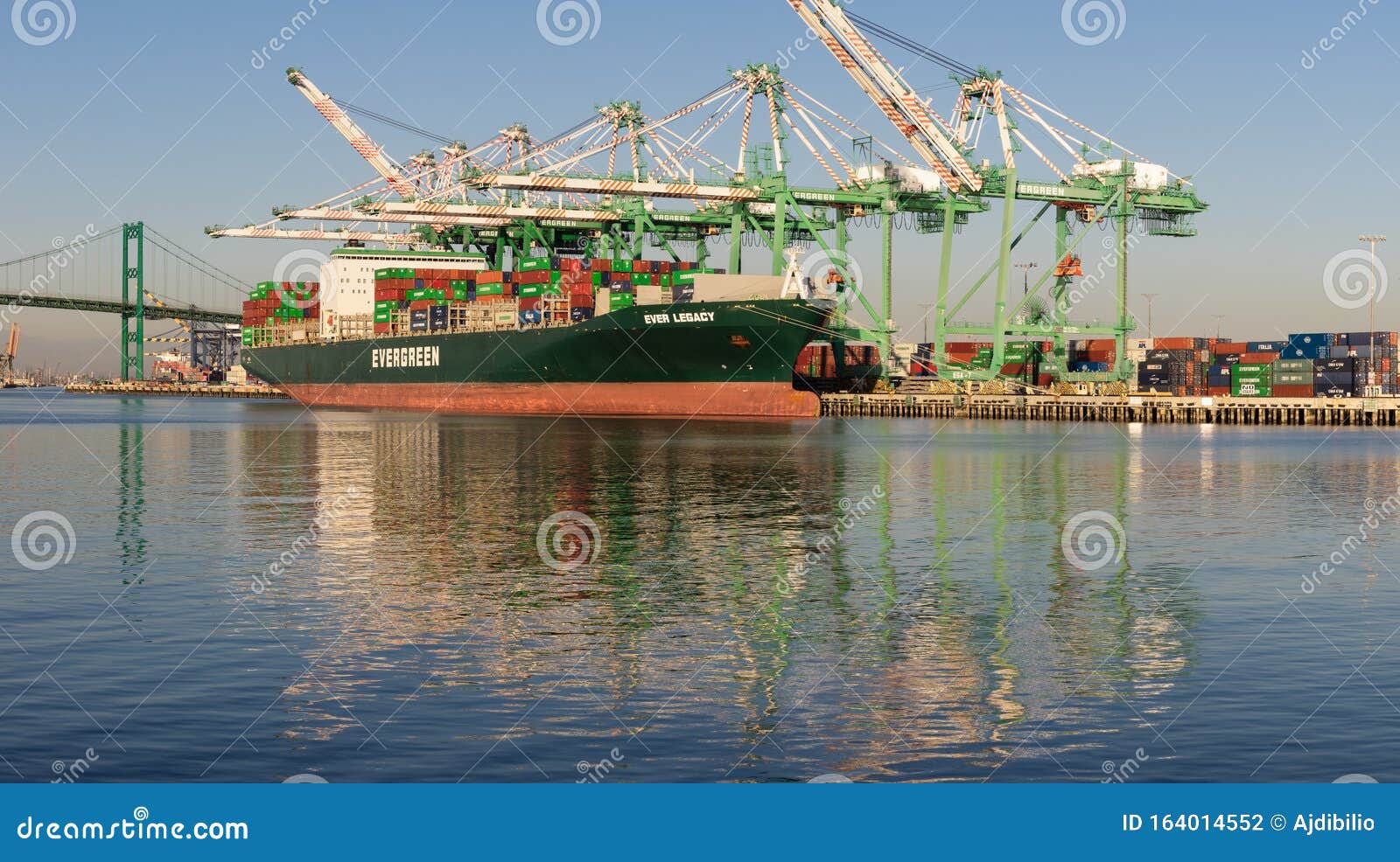 Evergreen Marine Corporation Container Ship Port of LOs Angeles ... Evergreen Marine Corporation Container Ship Port of LOs Angeles ...