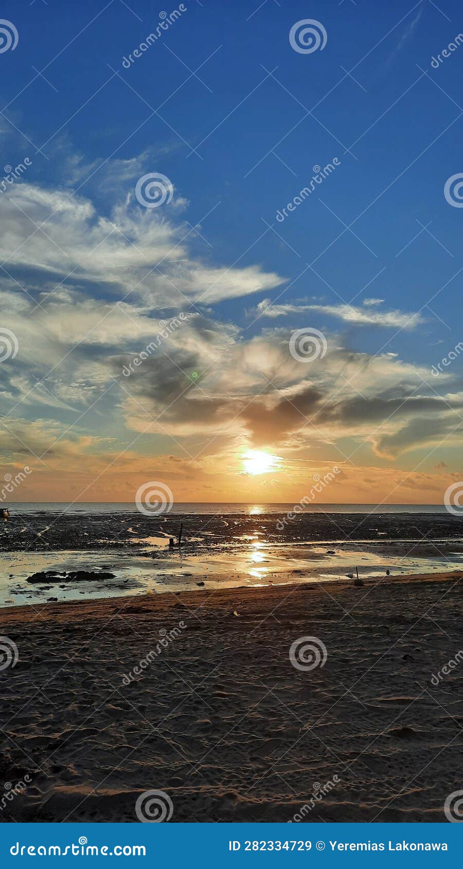 Every Bright Day Has Its Most Beautiful Sunset Stock Image - Image of ...