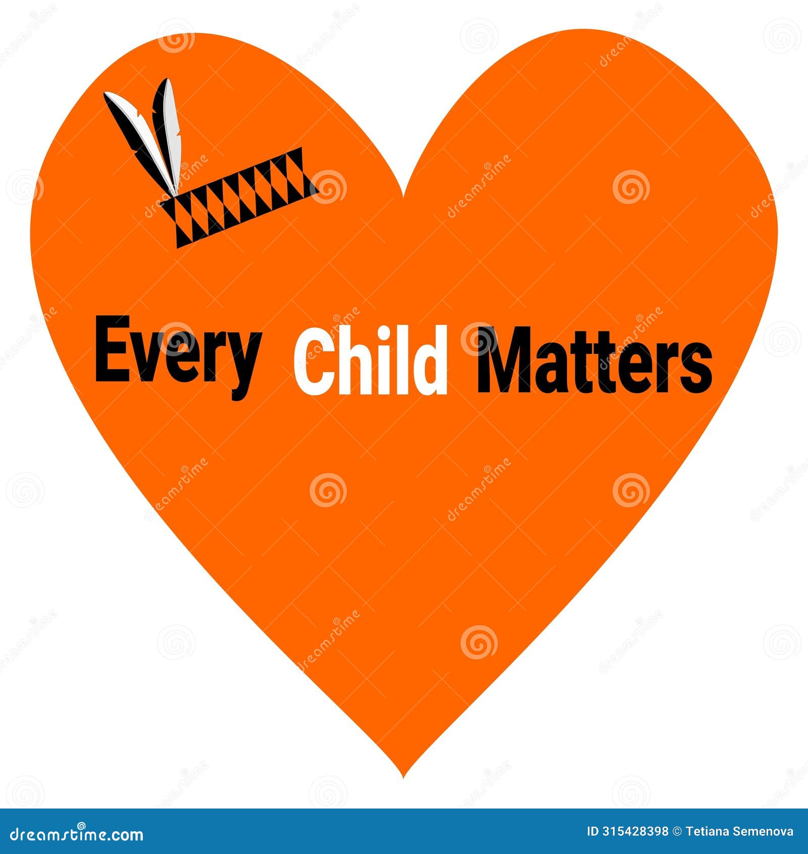 Every Child Matters Design. Vector Illustration. Canadian Indigenous ... Every Child Matters Design. Vector Illustration. Canadian Indigenous ...