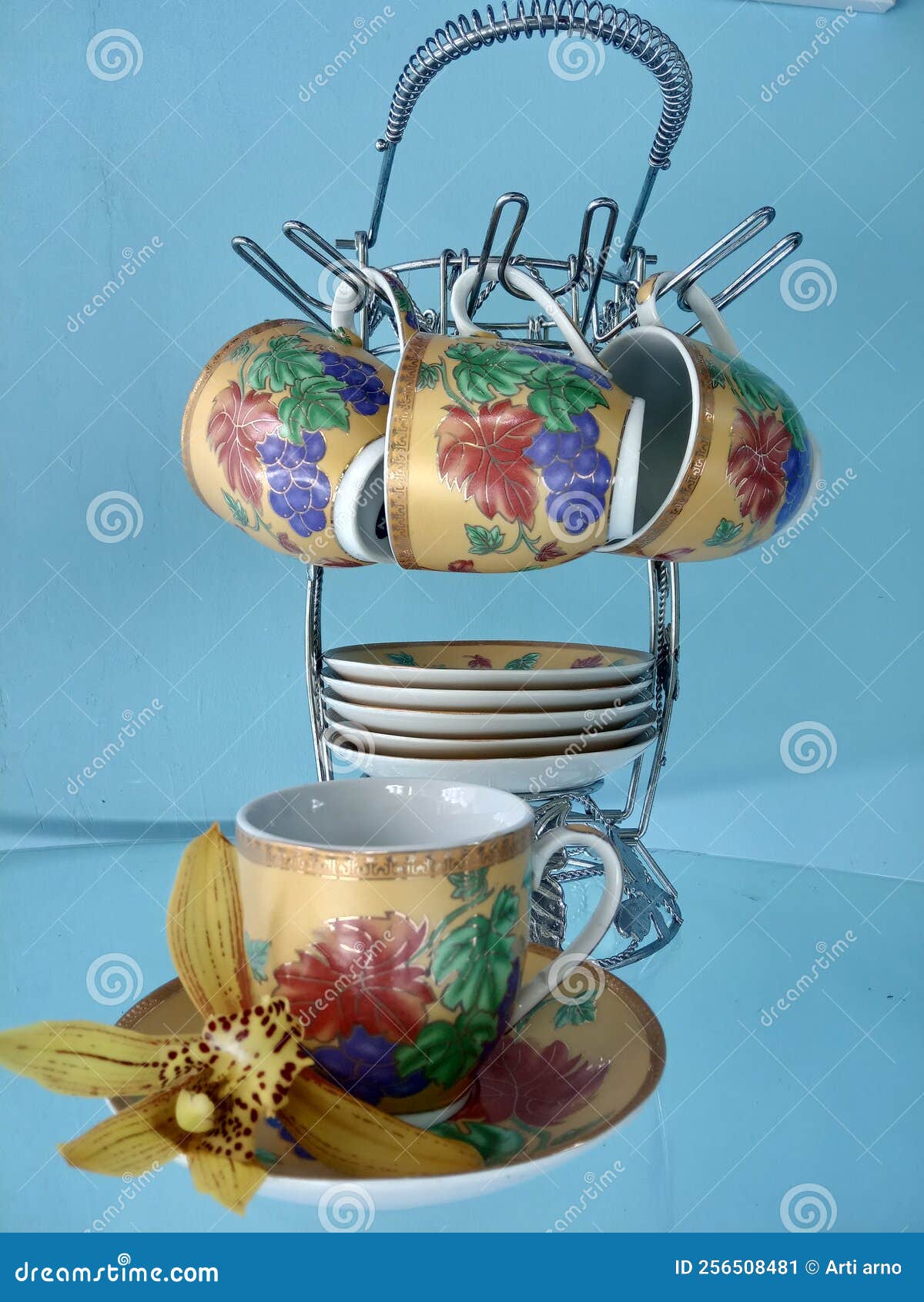 Every Cup of Tea Symbolizes an Imaginary Journey Stock Image - Image of ...