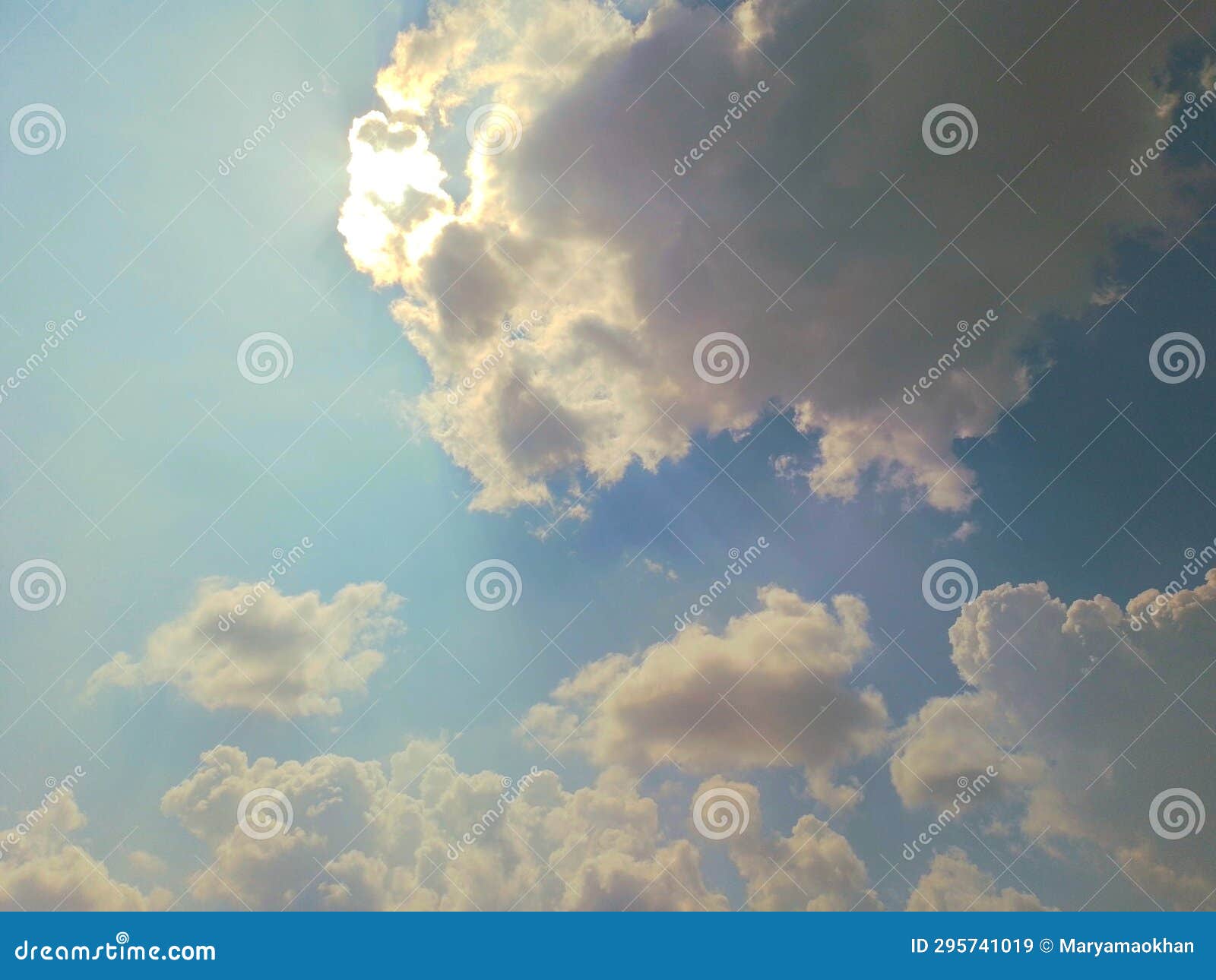 Every Dark Cloud Has a Silver Lining Stock Image - Image of cloud ...