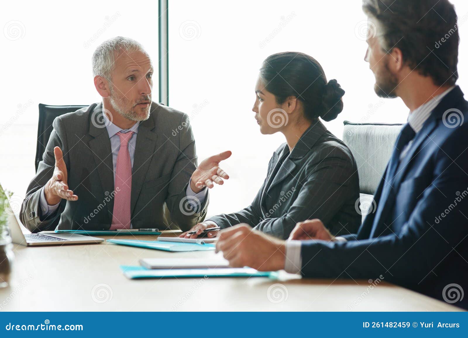 Every Decision they Make is Important. a Group of Executives Having a ...